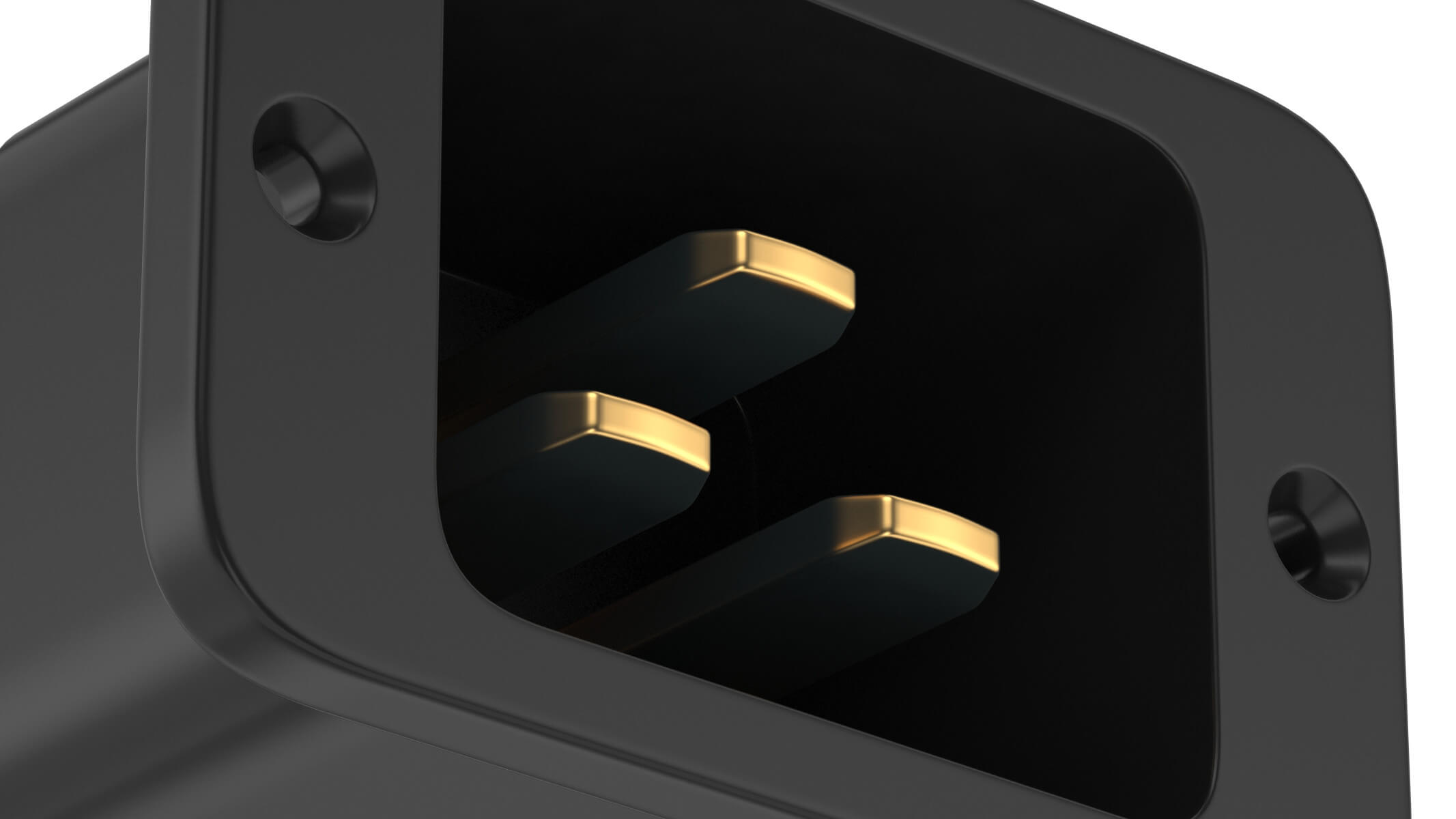 IEC 320 C20 Socket - 3D Model by frezzy