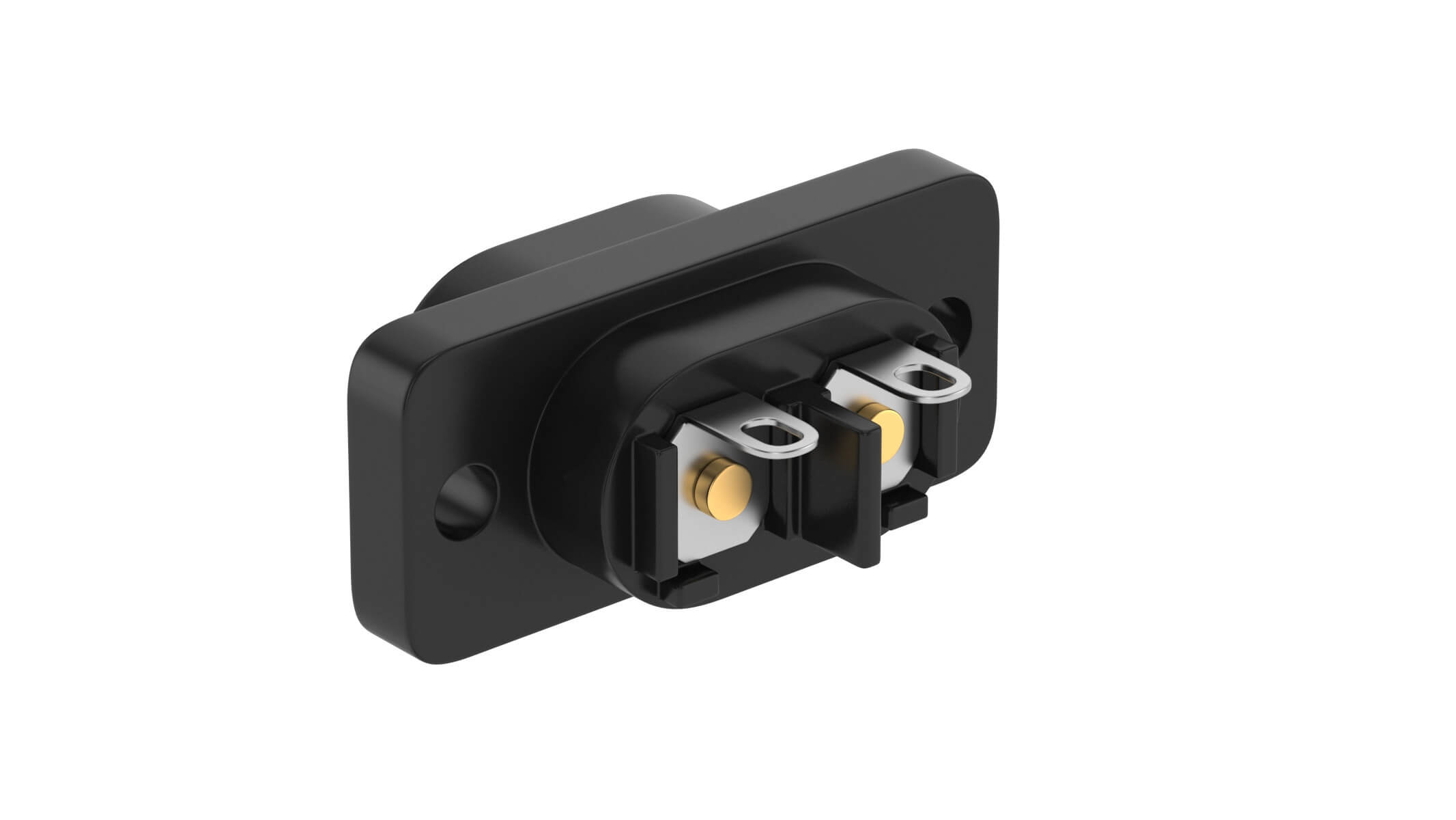 IEC 320 C8 Female - 3D Model by frezzy