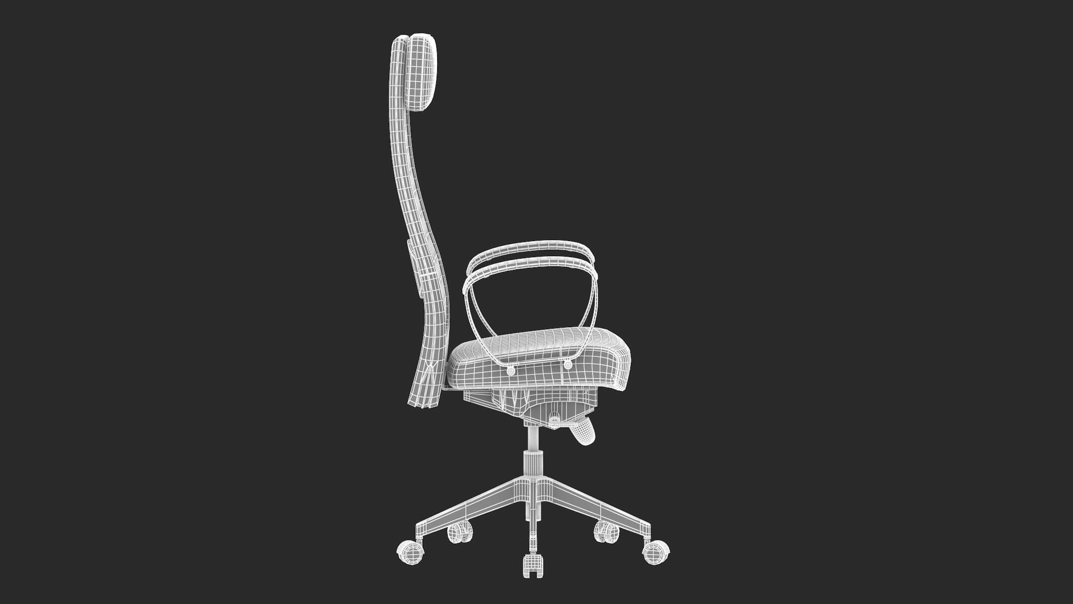 IKEA Markus Chair - 3D Model by frezzy