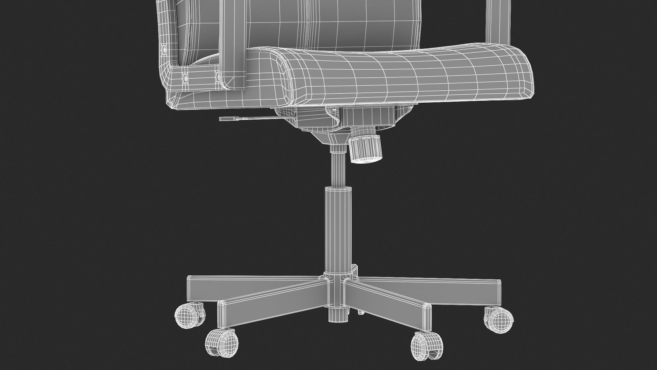 IKEA MILLBERGET Chair - 3D Model by frezzy