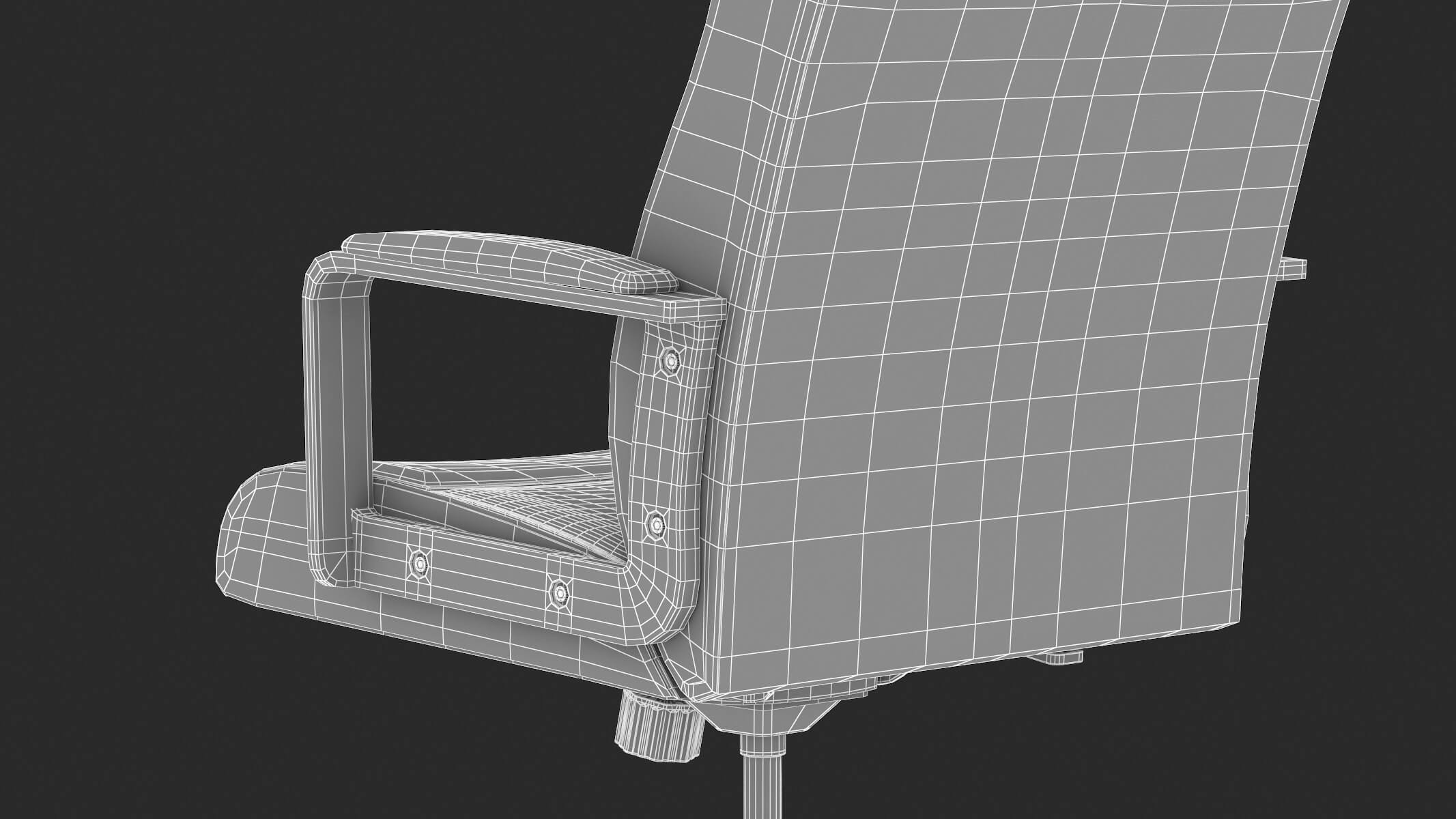IKEA MILLBERGET Chair - 3D Model by frezzy