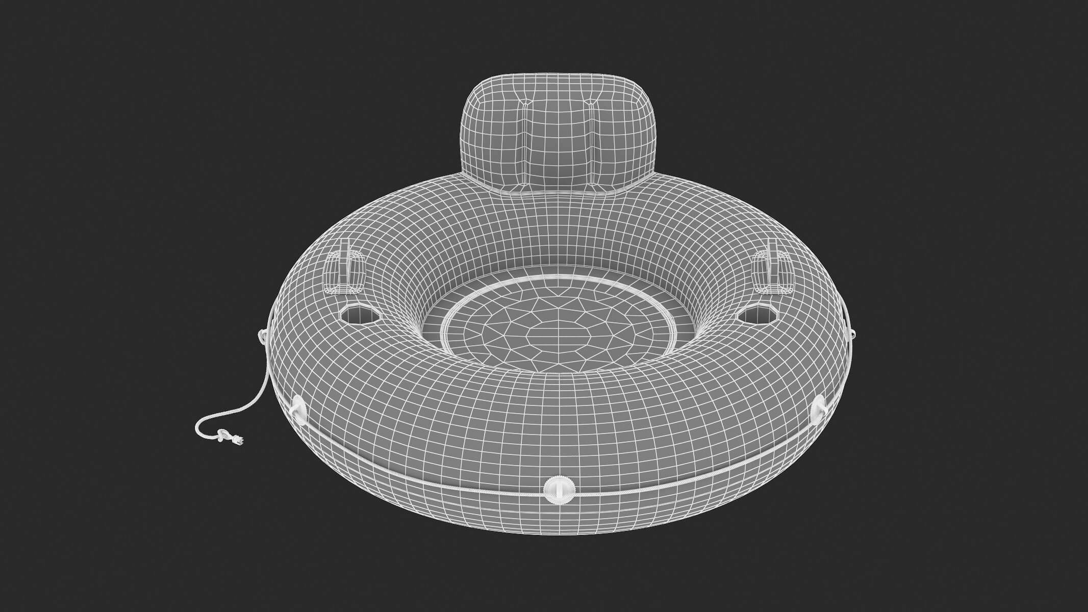 Inflatable Water Float - 3D Model by frezzy