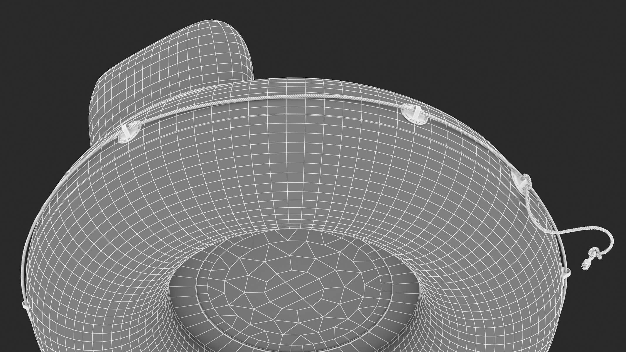 Inflatable Water Float - 3D Model by frezzy