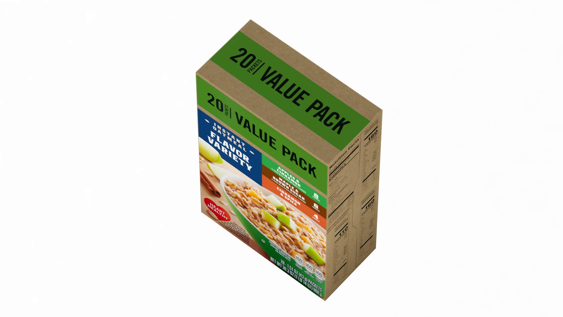 Insant Oatmeal - 3D Model by frezzy