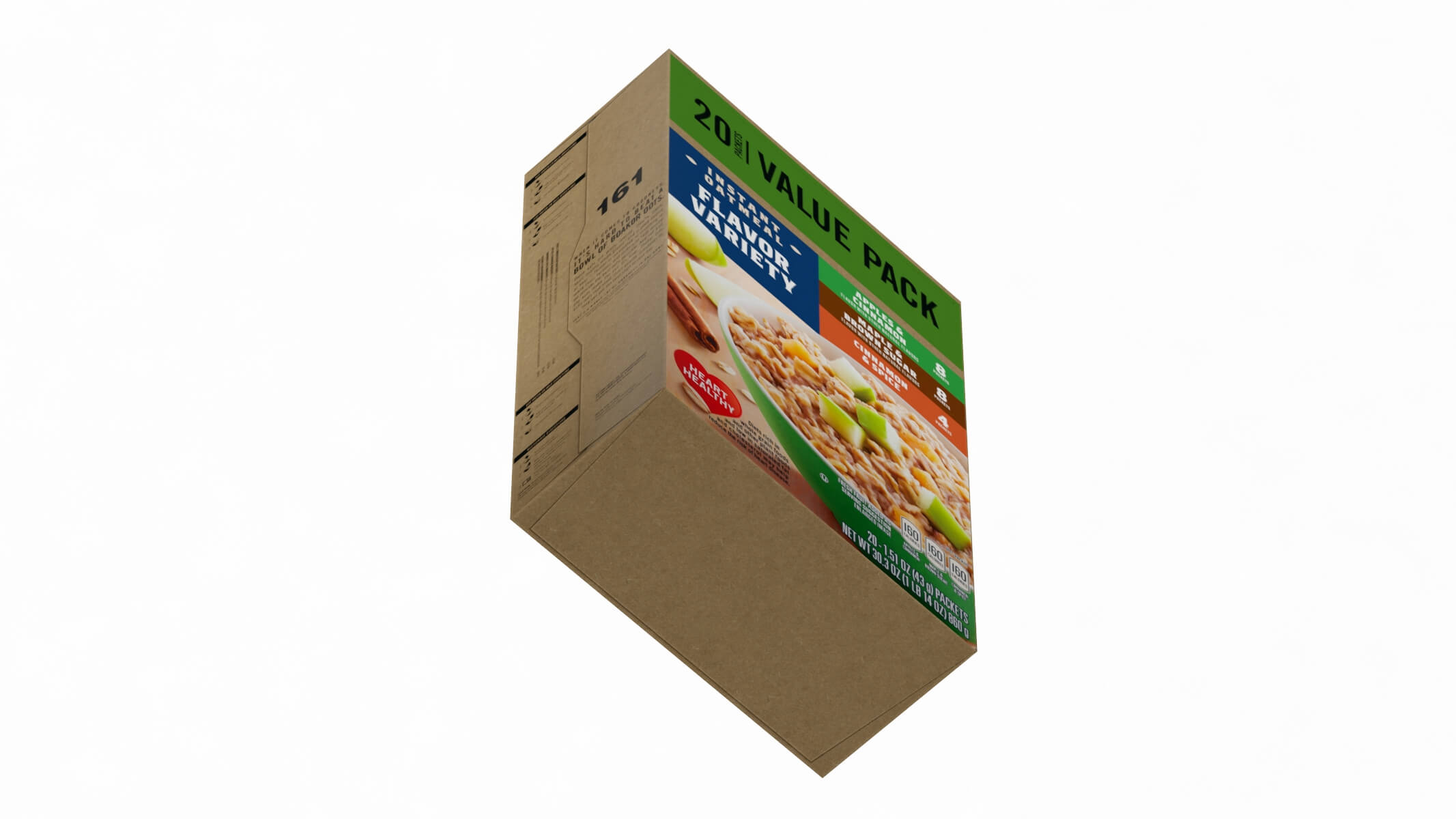 Insant Oatmeal - 3D Model by frezzy