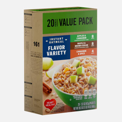 Insant Oatmeal - 3D Model by frezzy