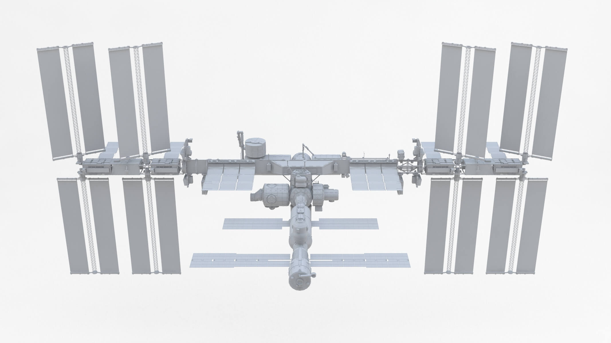 3d Model International Space Station
