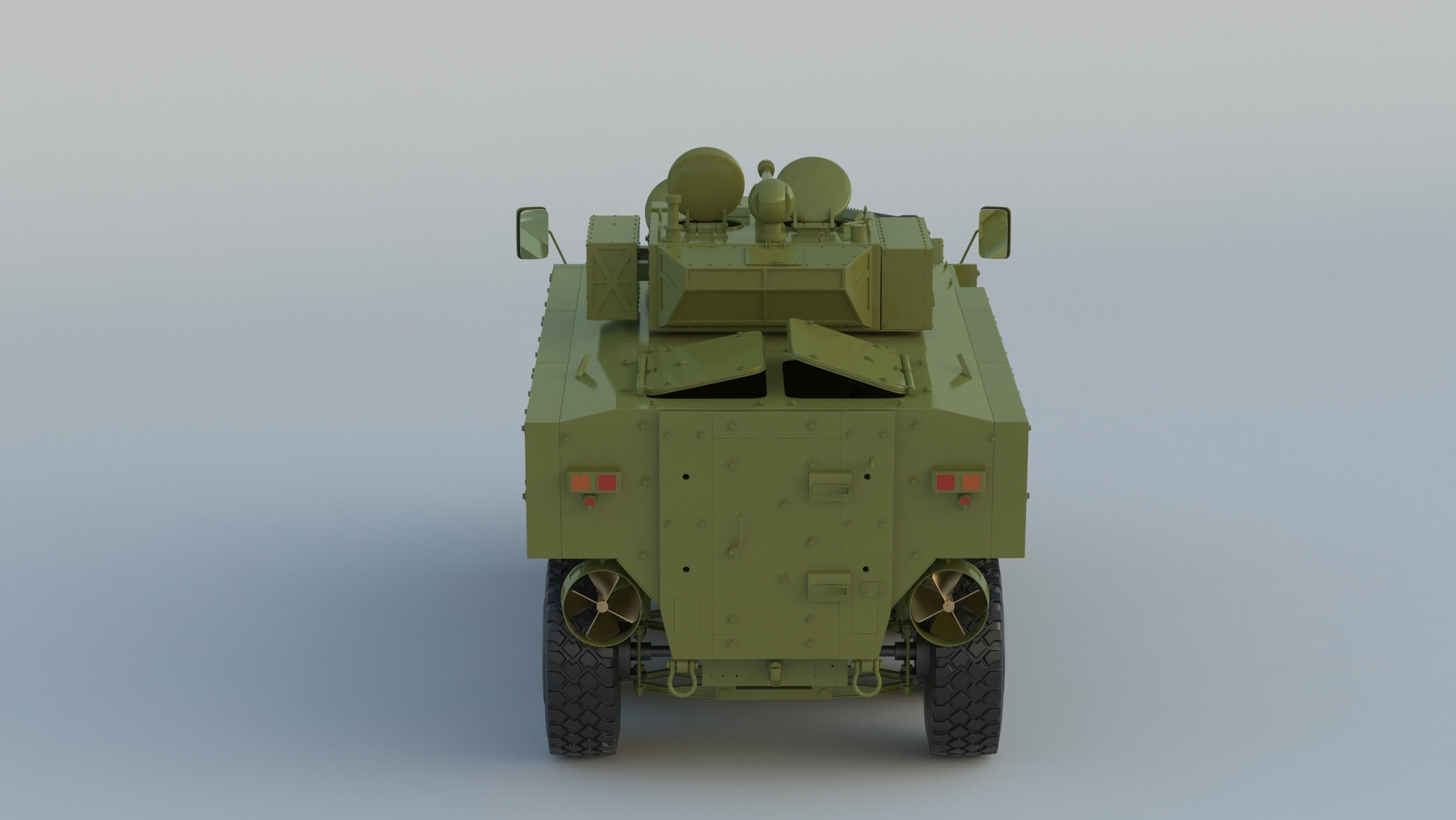 Iveco Superav Amphibious Armored Vehicle - 3D Model by frezzy