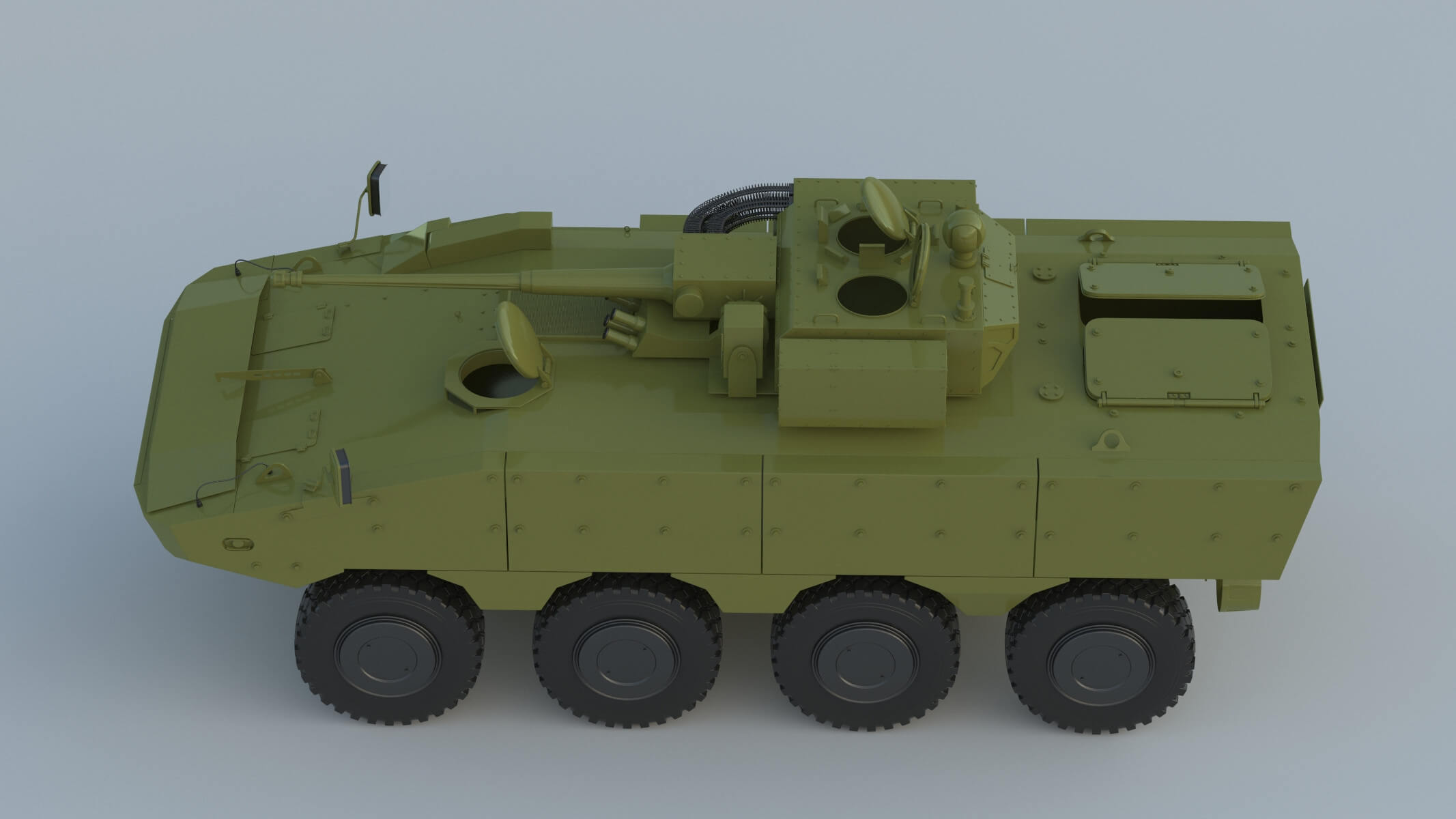 Iveco Superav Amphibious Armored Vehicle - 3D Model by frezzy