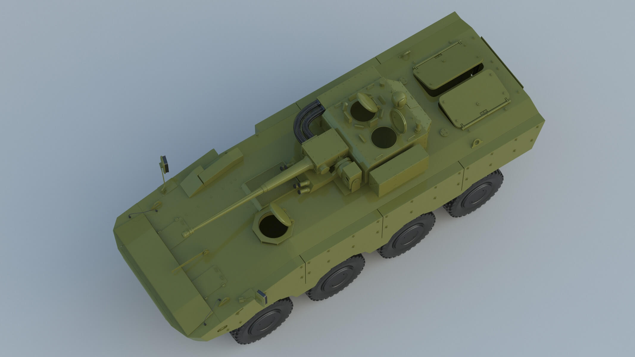 Iveco Superav Amphibious Armored Vehicle - 3D Model by frezzy