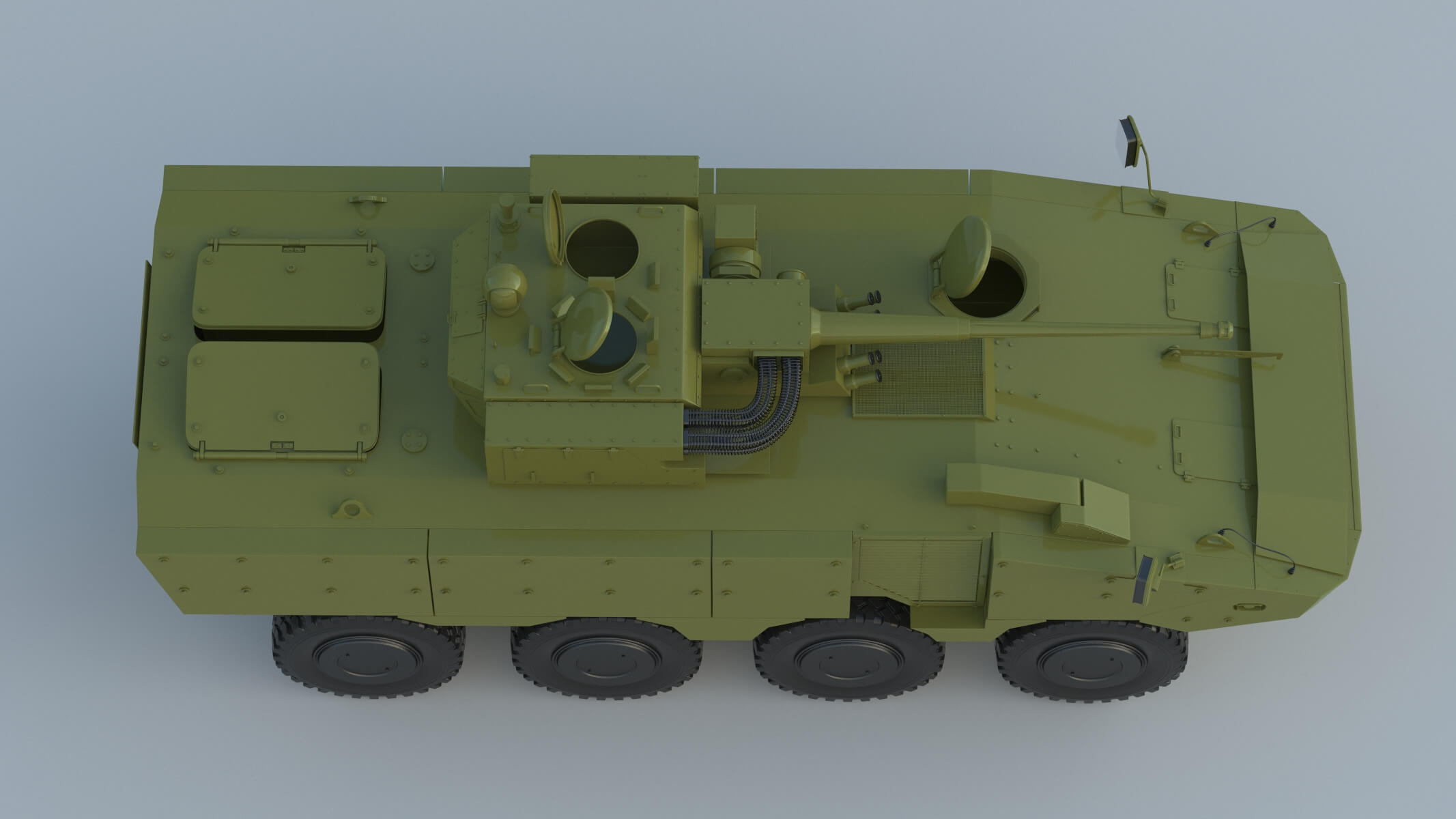 Iveco Superav Amphibious Armored Vehicle - 3D Model by frezzy