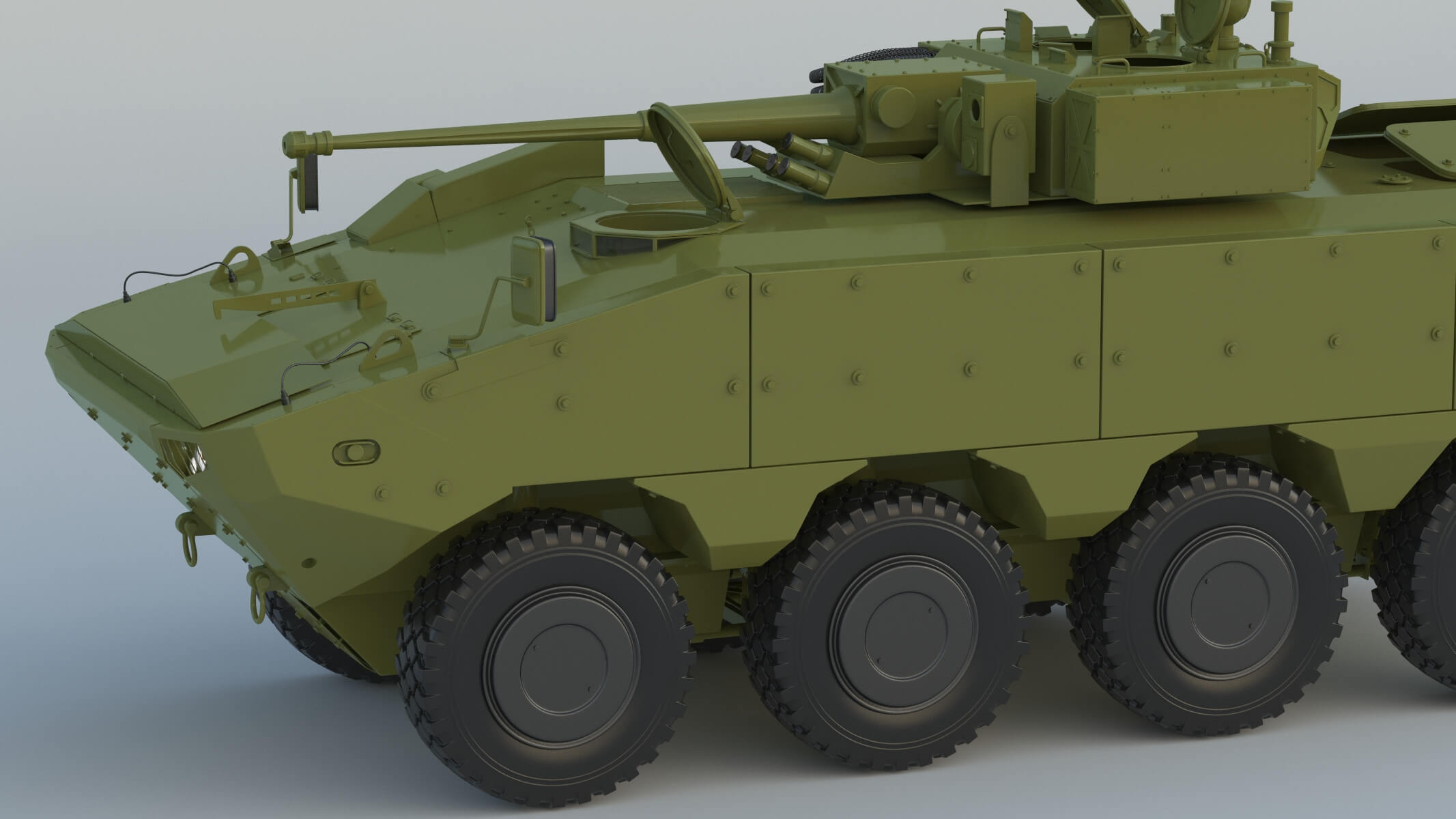 Iveco Superav Amphibious Armored Vehicle - 3D Model by frezzy