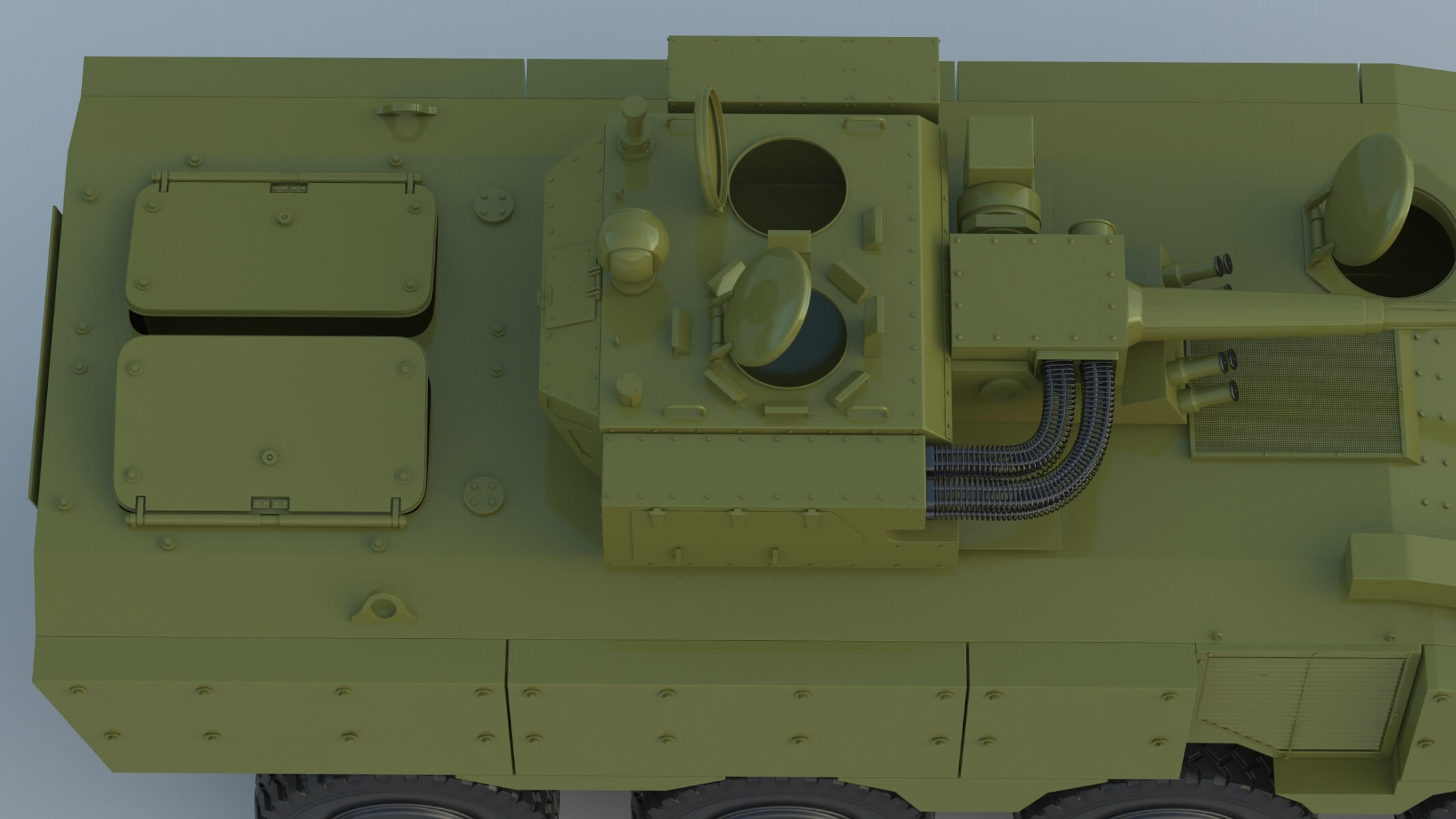 Iveco Superav Amphibious Armored Vehicle - 3D Model by frezzy