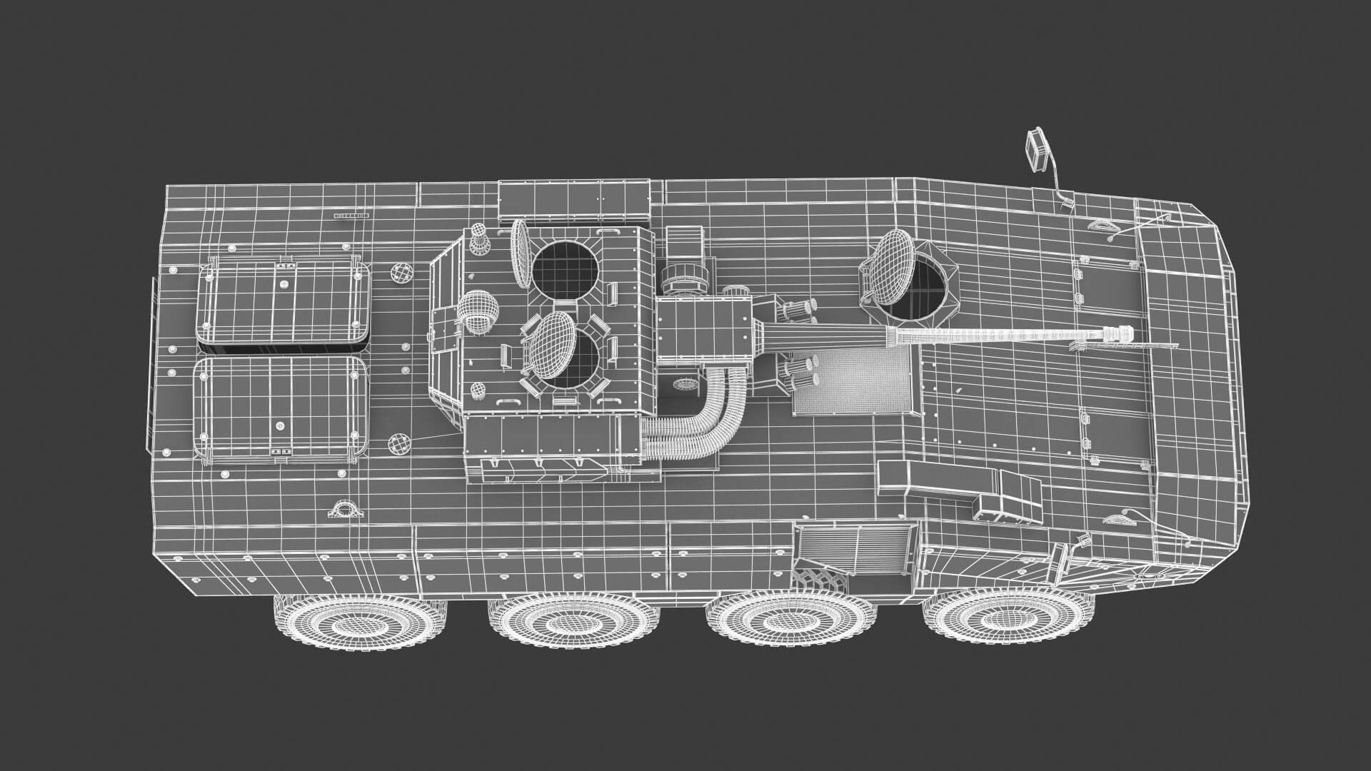 Iveco Superav Amphibious Armored Vehicle - 3D Model by frezzy