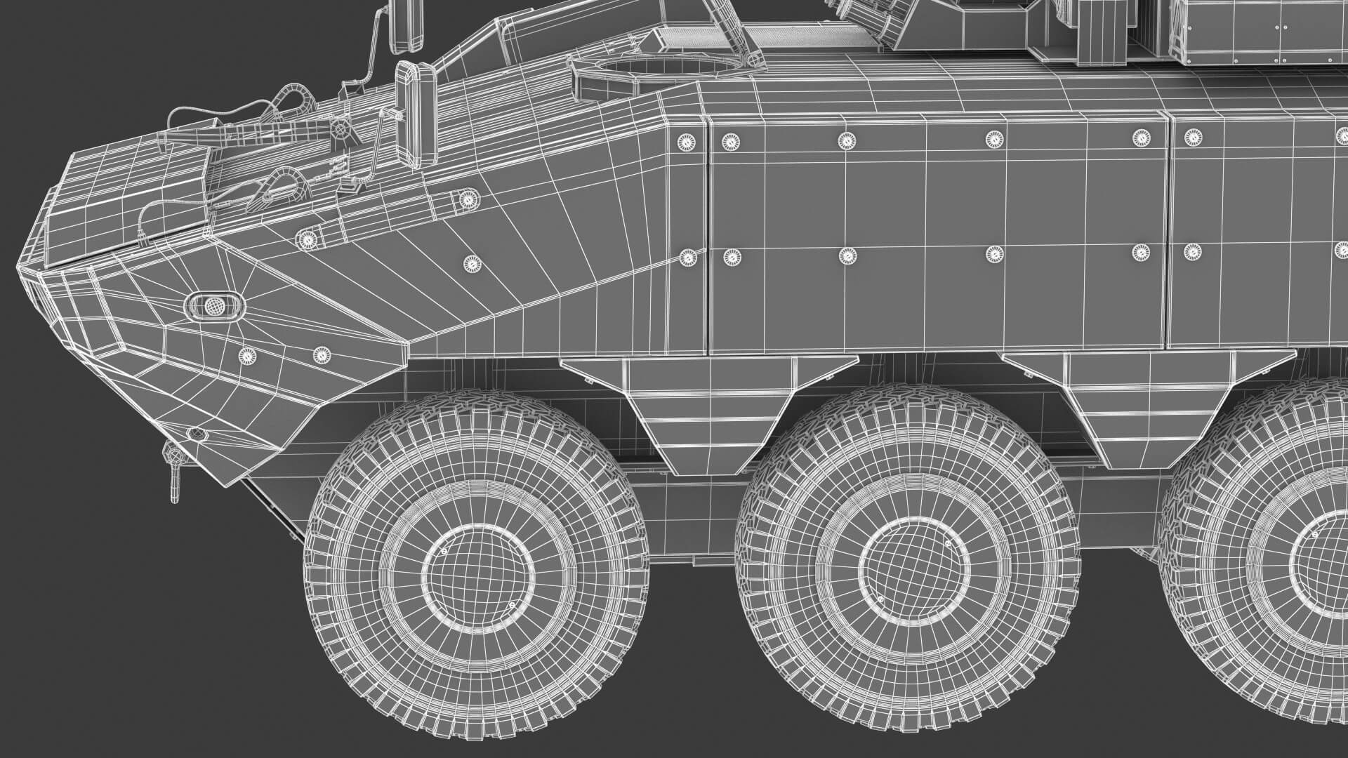 Iveco Superav Amphibious Armored Vehicle - 3D Model by frezzy
