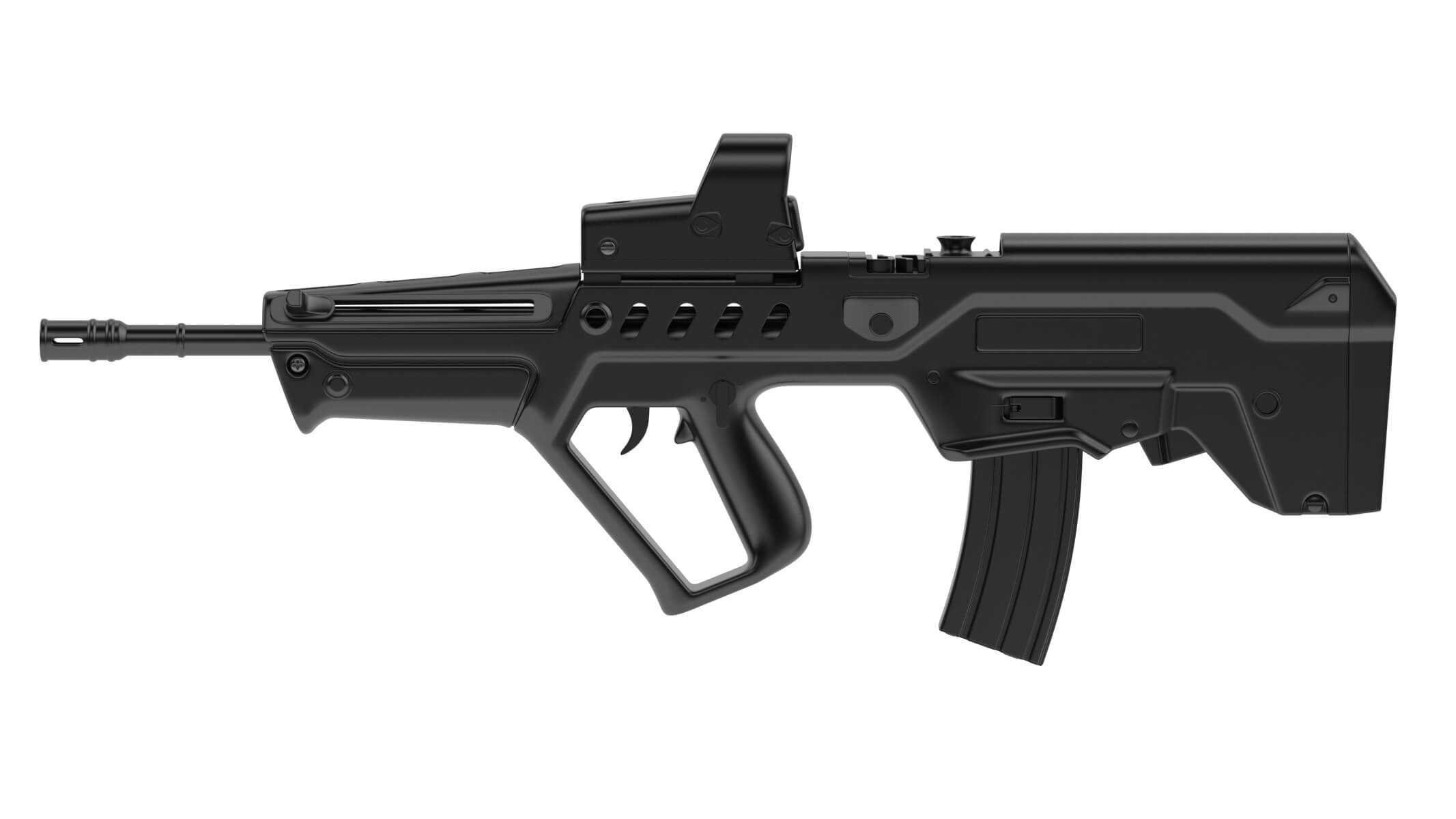 IWI Tavor Bullpup Assault Rifle - 3D Model by frezzy
