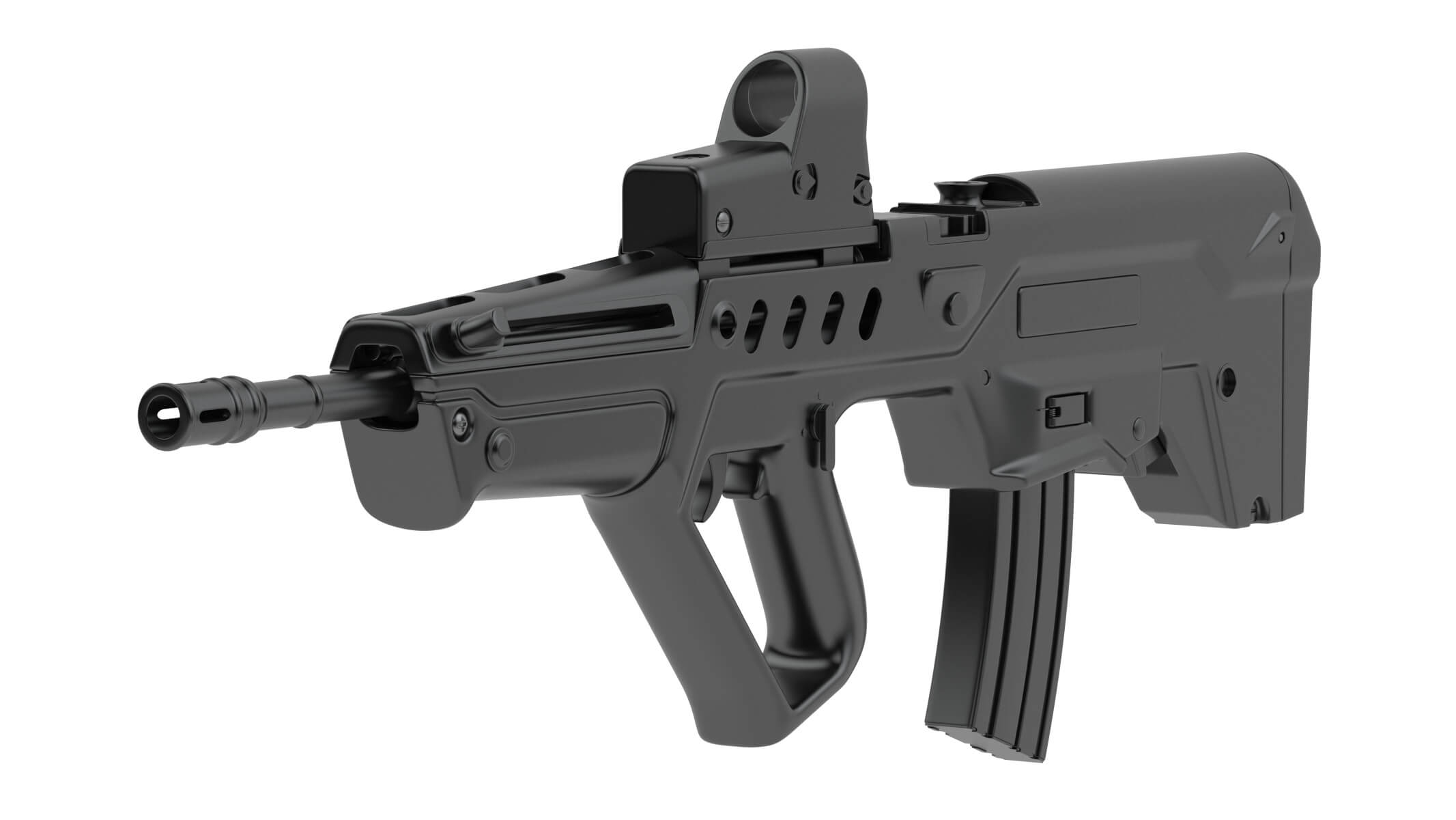 IWI Tavor Bullpup Assault Rifle - 3D Model by frezzy