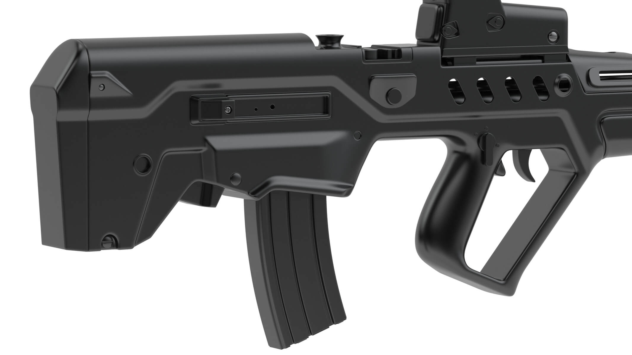 IWI Tavor Bullpup Assault Rifle - 3D Model by frezzy