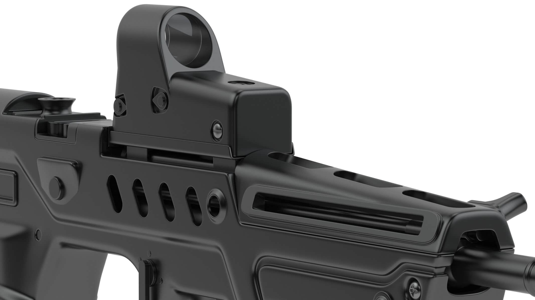 IWI Tavor Bullpup Assault Rifle - 3D Model by frezzy