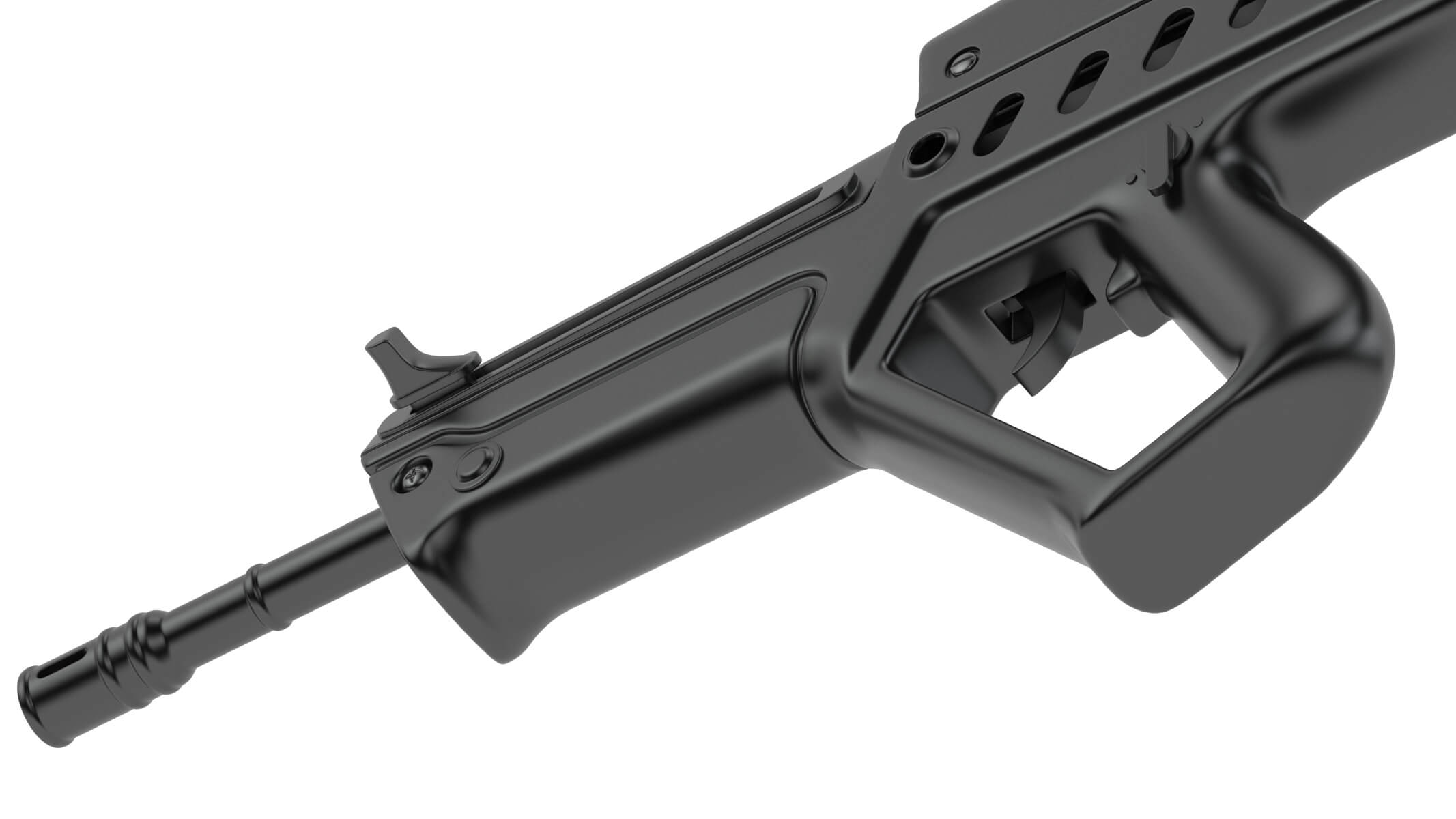 IWI Tavor Bullpup Assault Rifle - 3D Model by frezzy