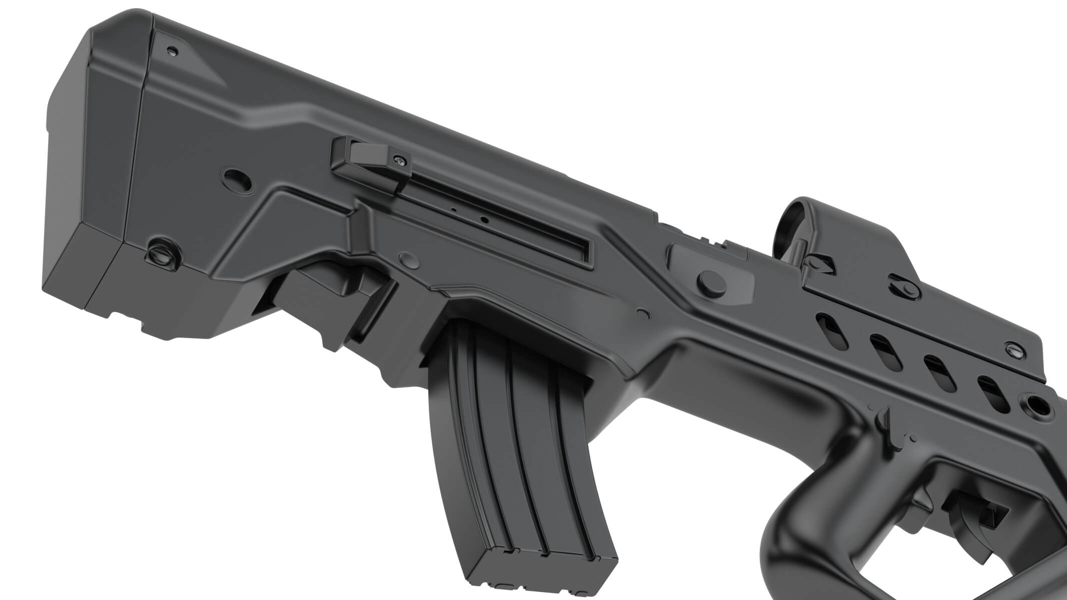 IWI Tavor Bullpup Assault Rifle - 3D Model by frezzy