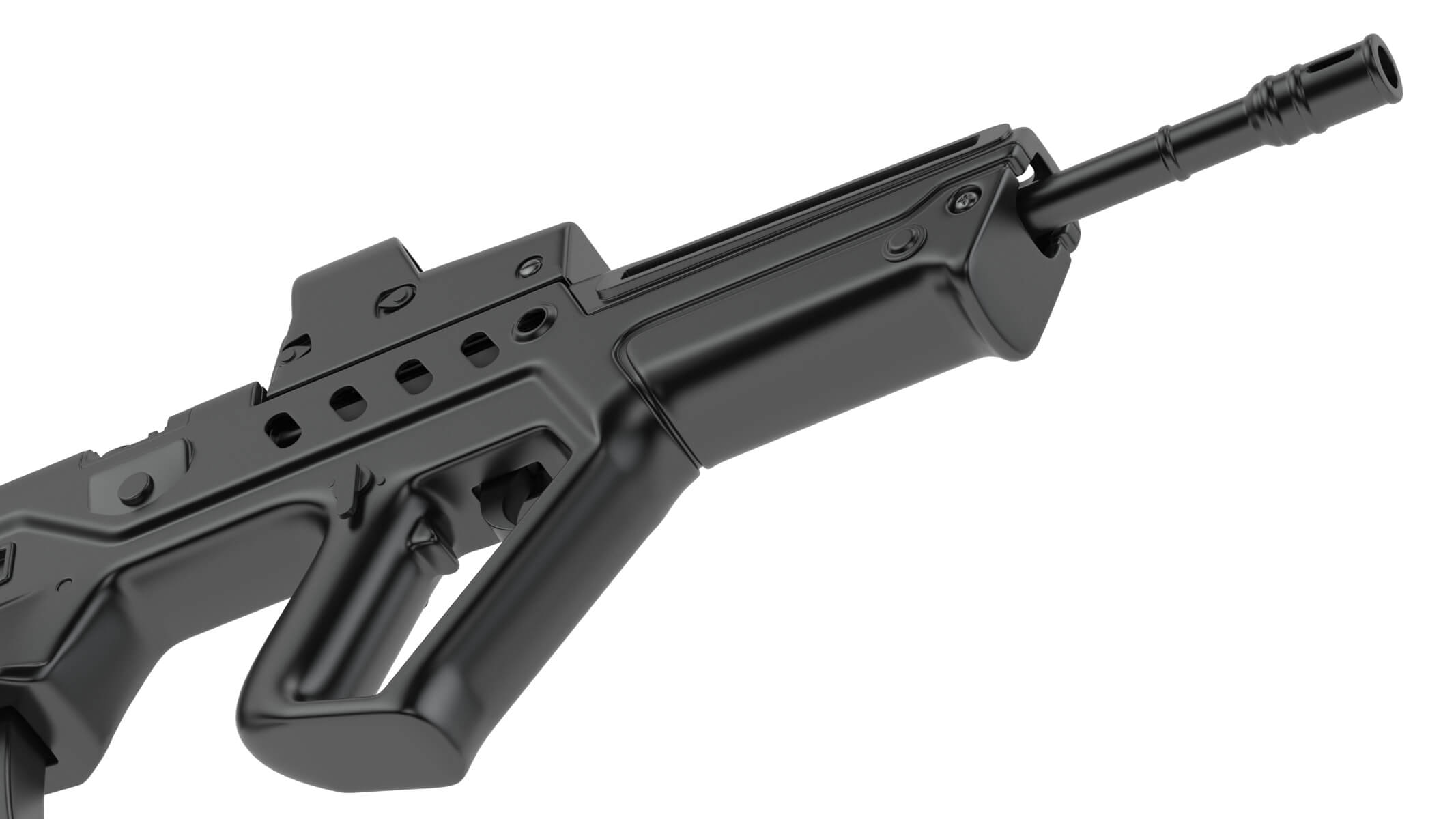 IWI Tavor Bullpup Assault Rifle - 3D Model by frezzy