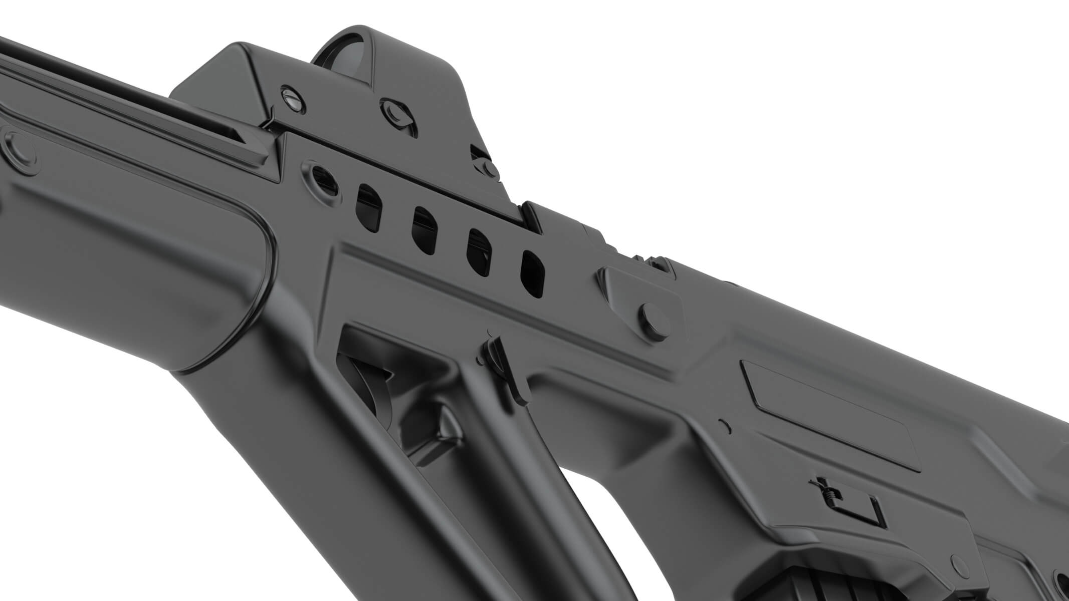 IWI Tavor Bullpup Assault Rifle - 3D Model by frezzy