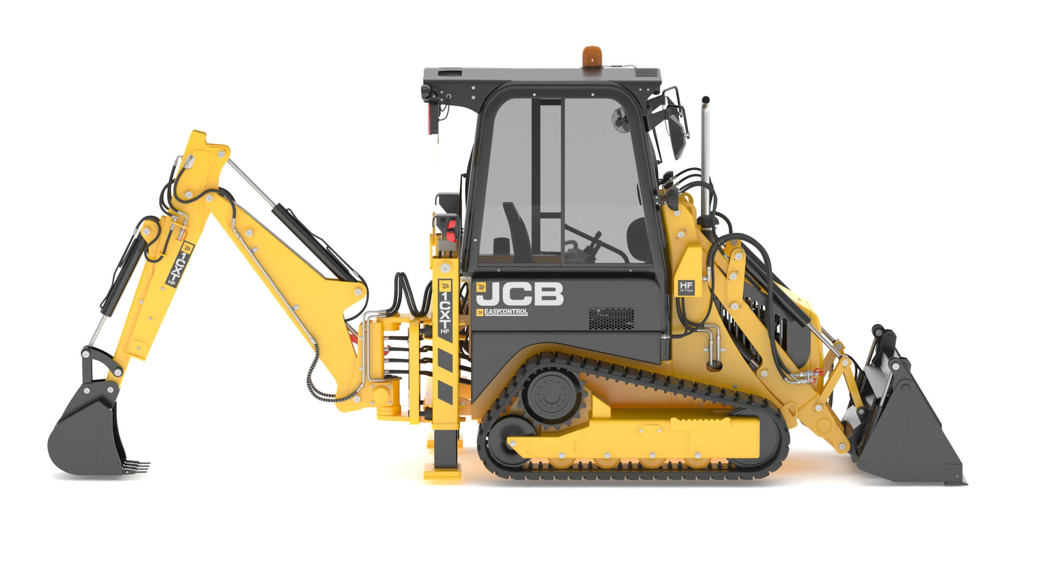 JCB Backhoe Loaders 1Cxt - 3D Model by frezzy