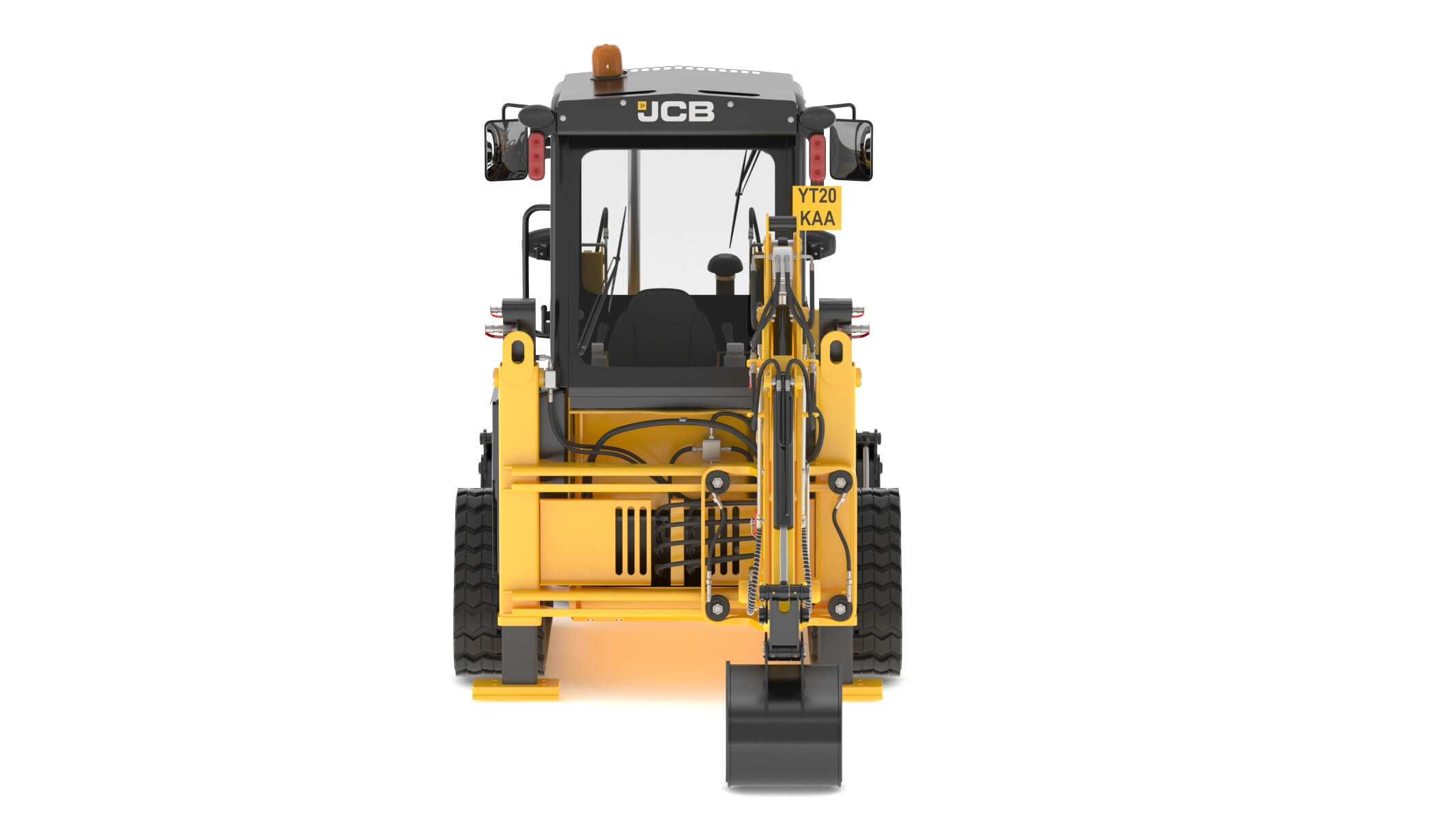 JCB Backhoe Loaders 1Cxt - 3D Model by frezzy