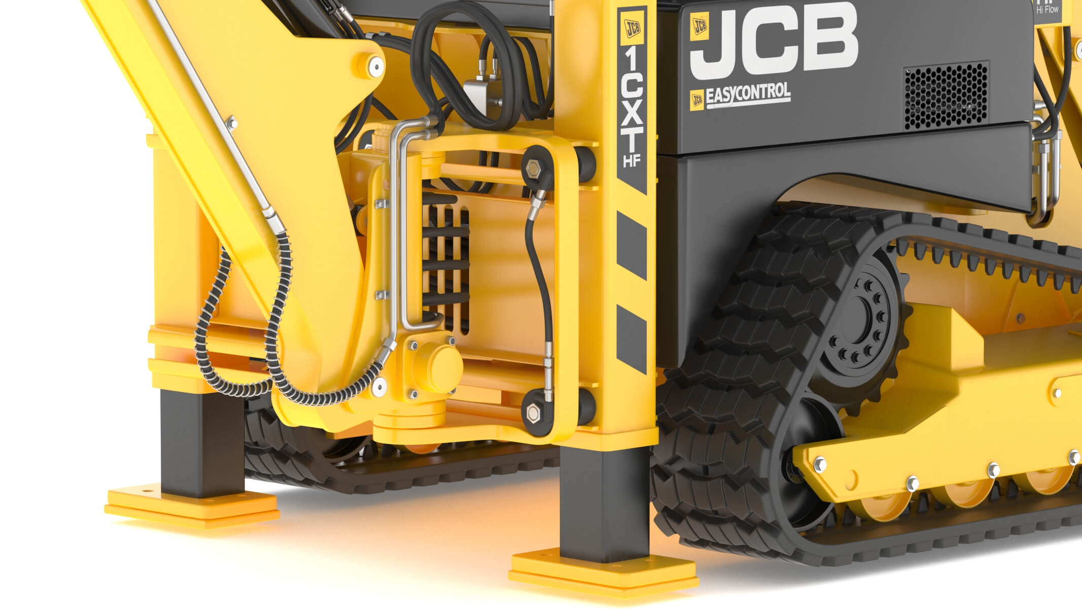 JCB Backhoe Loaders 1Cxt - 3D Model by frezzy