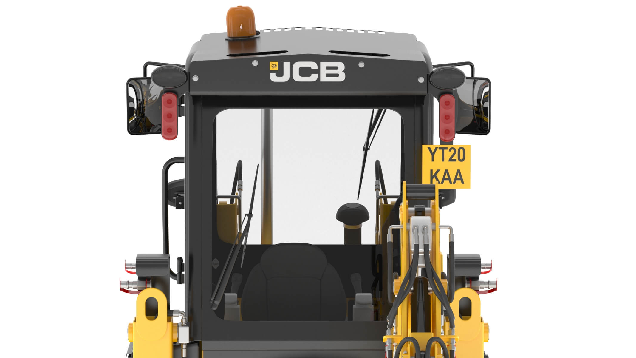 JCB Backhoe Loaders 1Cxt - 3D Model by frezzy