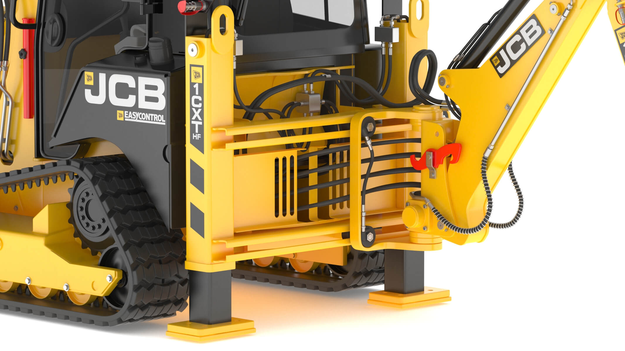 JCB Backhoe Loaders 1Cxt - 3D Model by frezzy