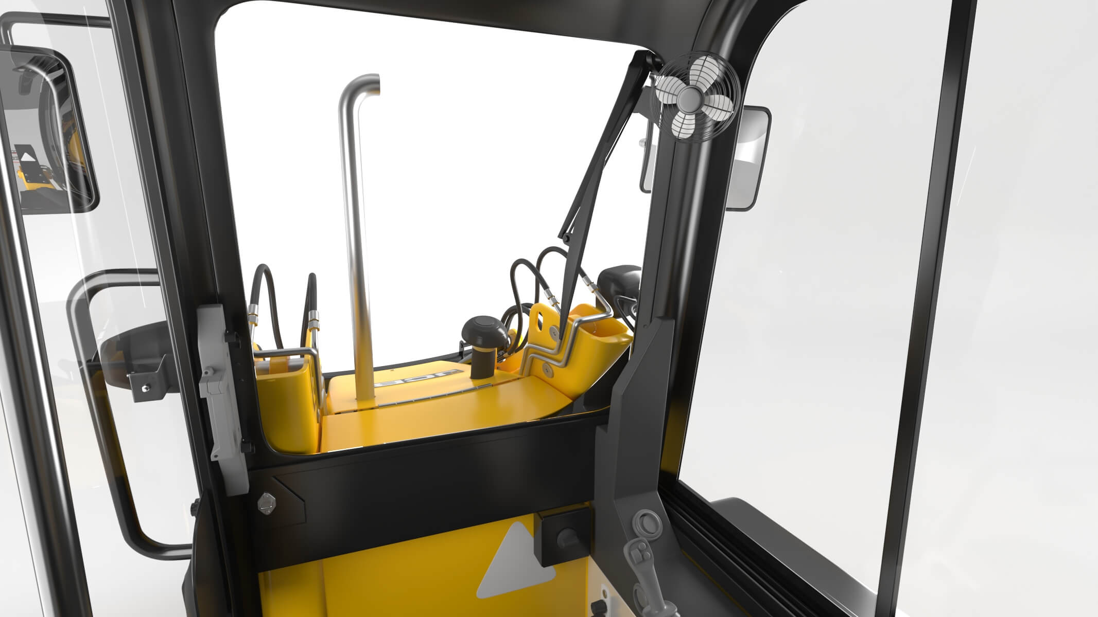 JCB Backhoe Loaders 1Cxt - 3D Model by frezzy