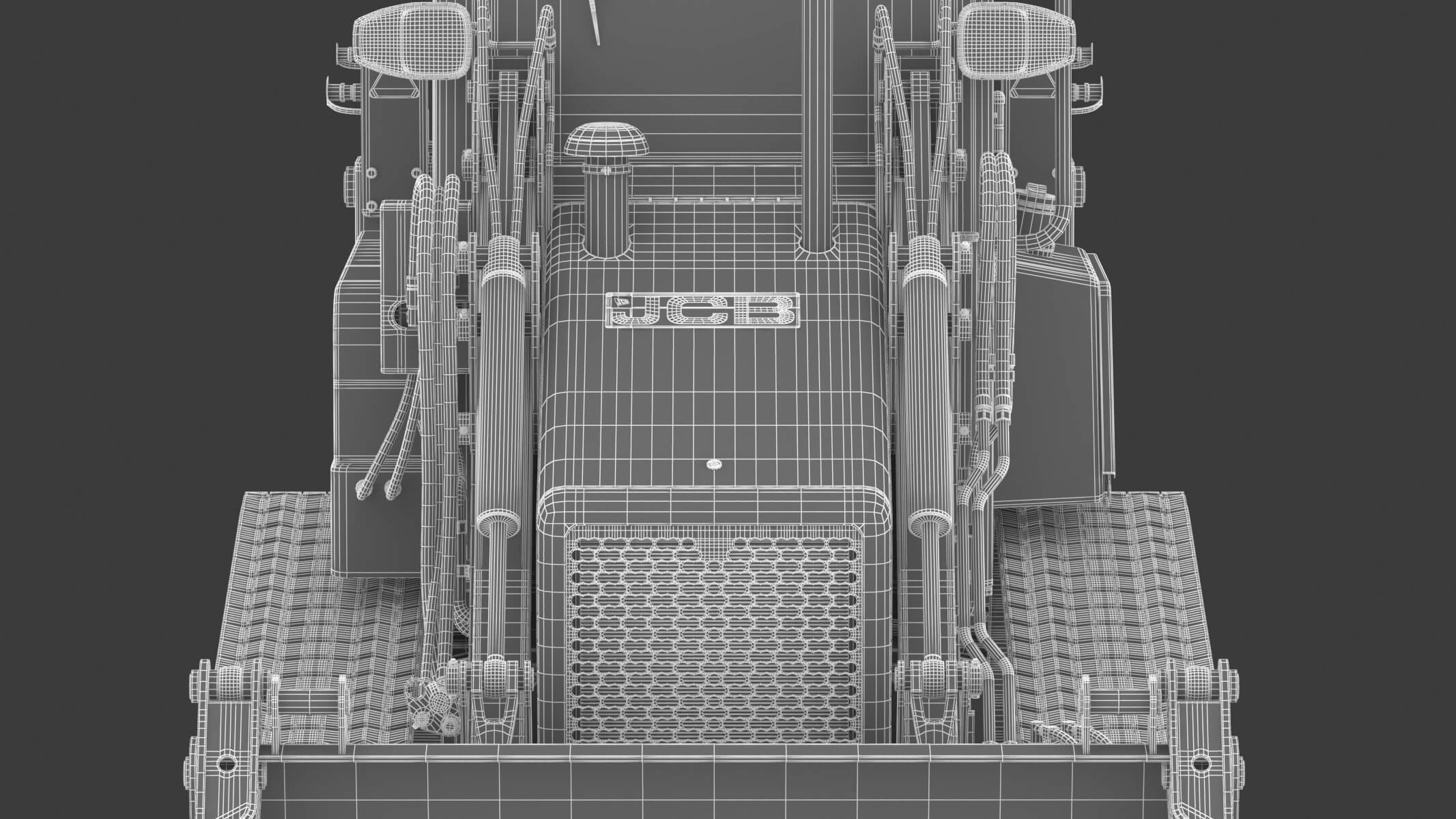 JCB Backhoe Loaders 1Cxt - 3D Model by frezzy