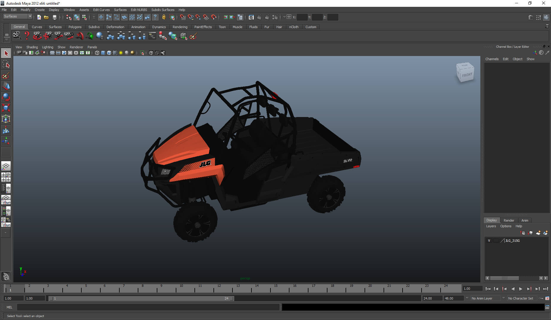 JLG 315G - 3D Model by frezzy