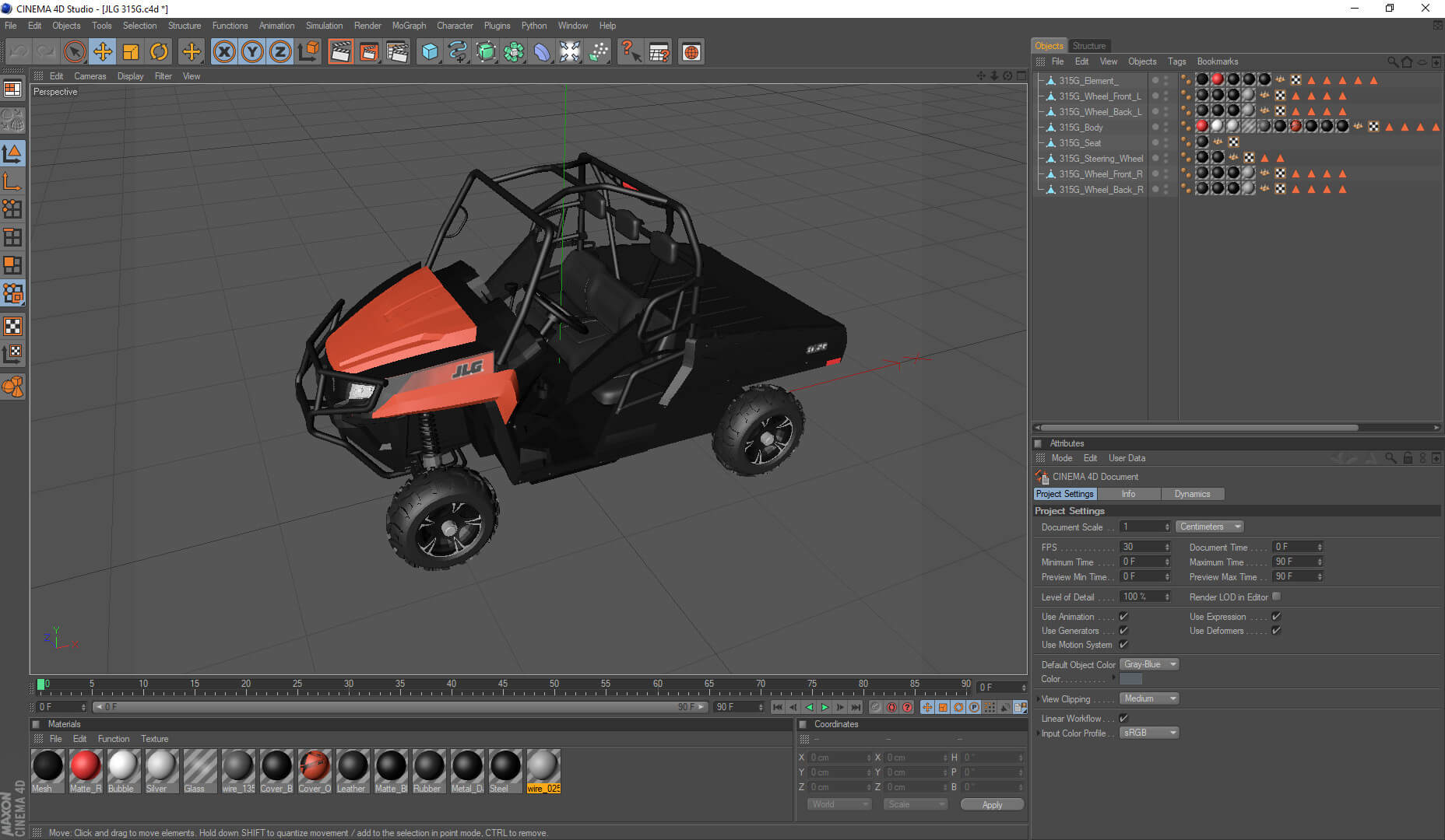 JLG 315G - 3D Model by frezzy