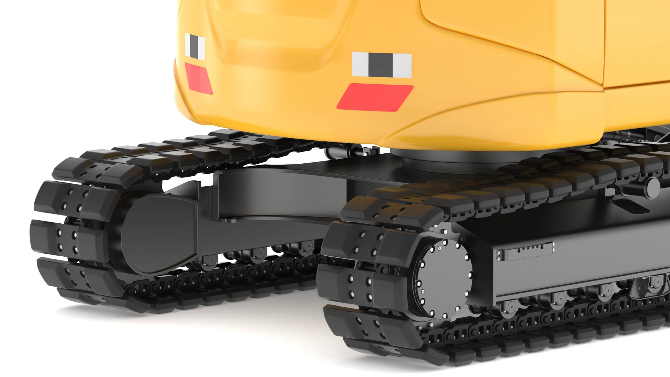 John Deere 135G and Bucket - 3D Model by frezzy