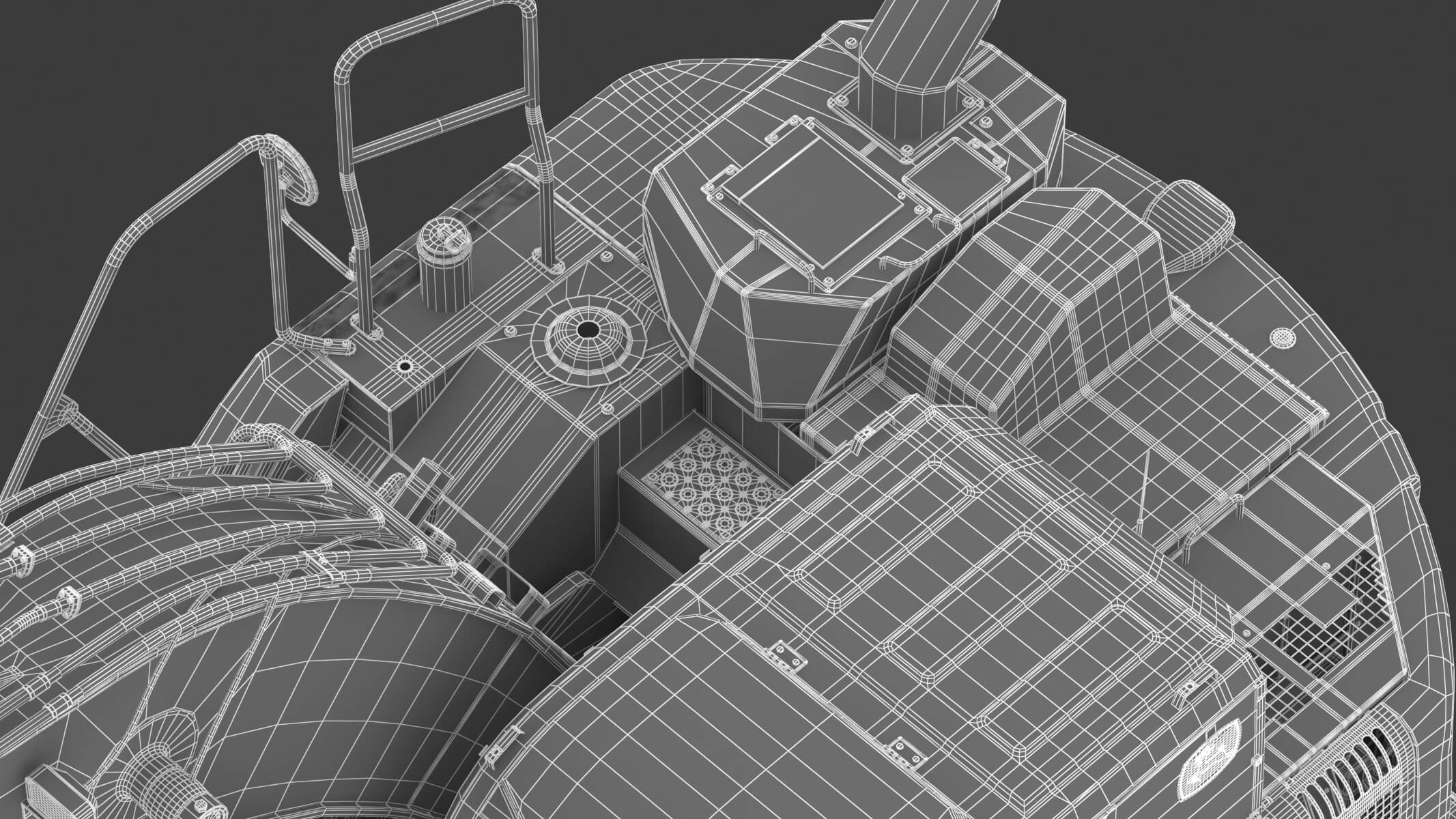 John Deere 135G and Bucket - 3D Model by frezzy