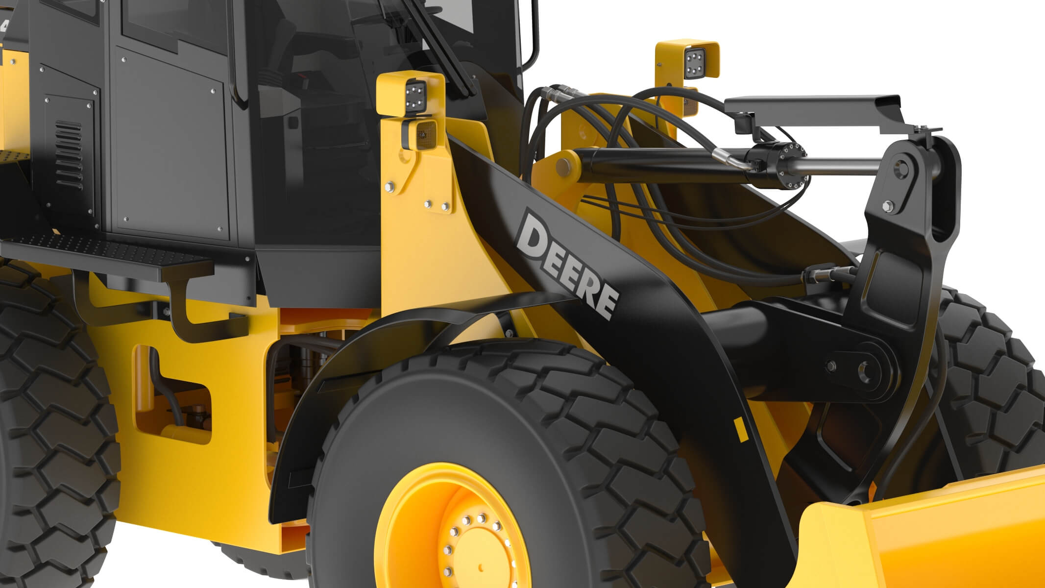 John Deere 544G - 3D Model by frezzy