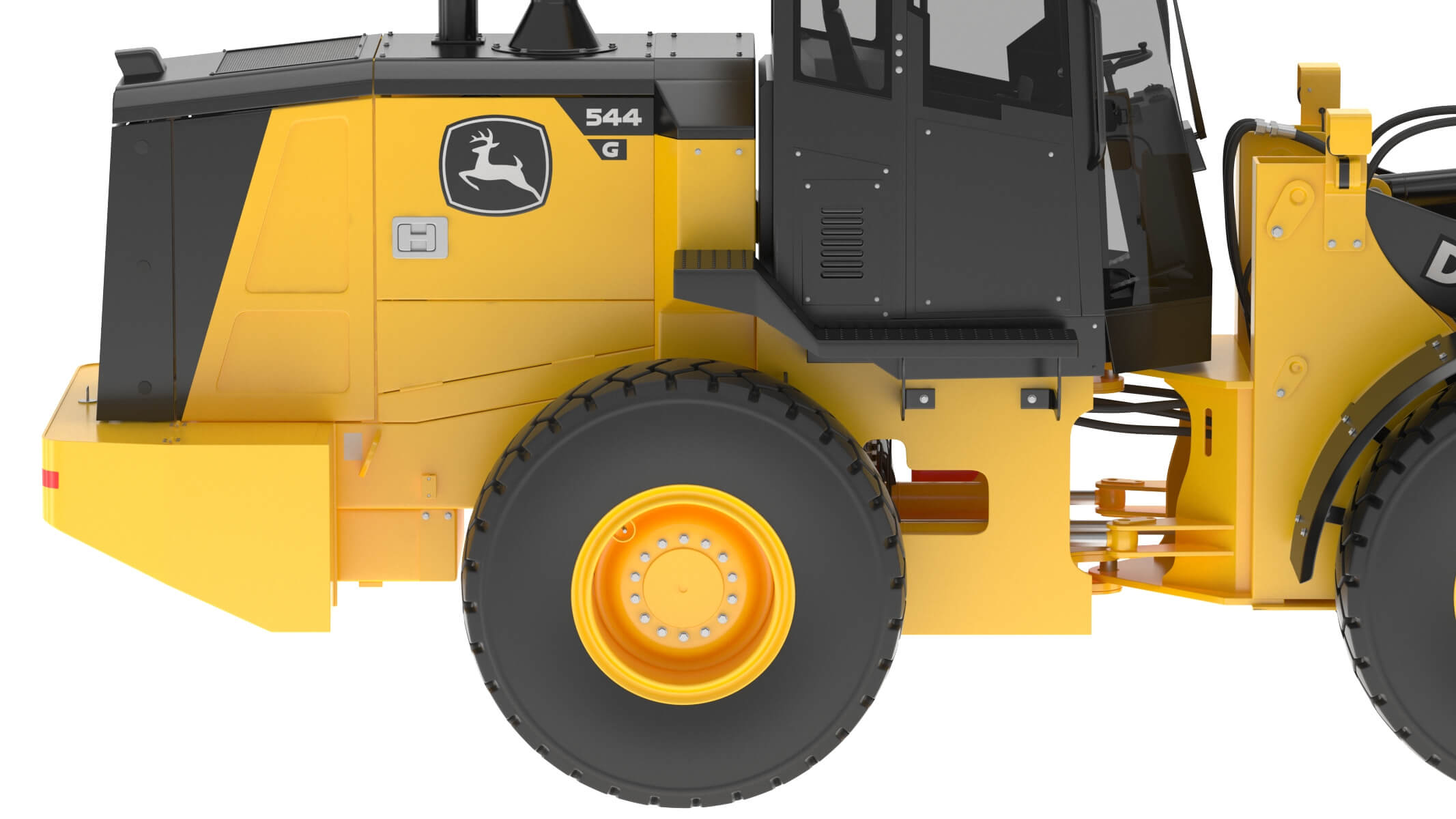 John Deere 544G - 3D Model by frezzy