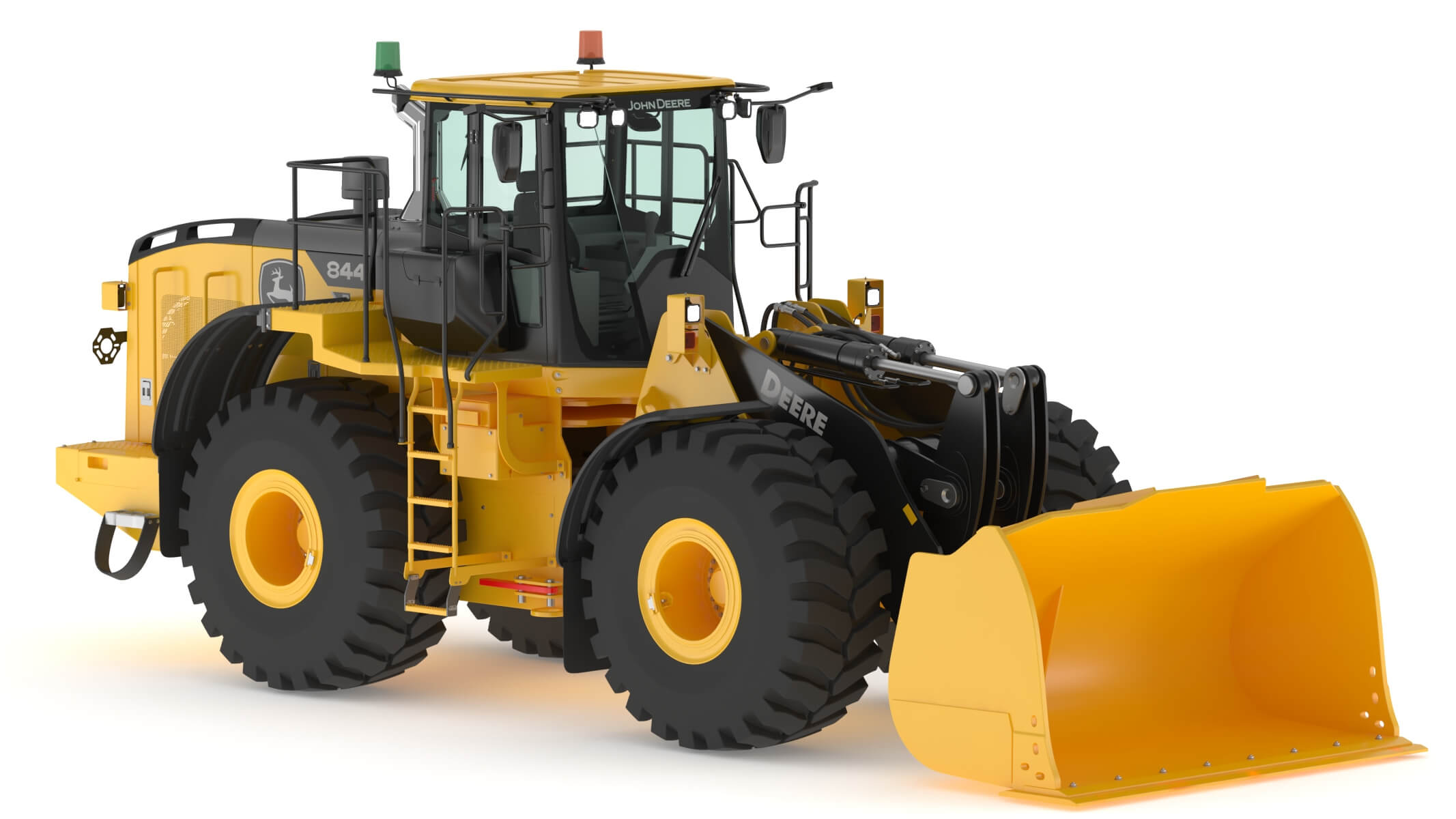John Deere 844 P-Tier Wheel Loader 3D Model by frezzy