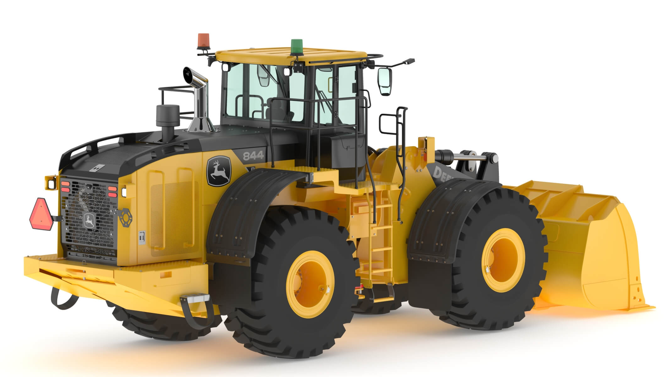 John Deere 844 P-Tier Wheel Loader 3D Model by frezzy
