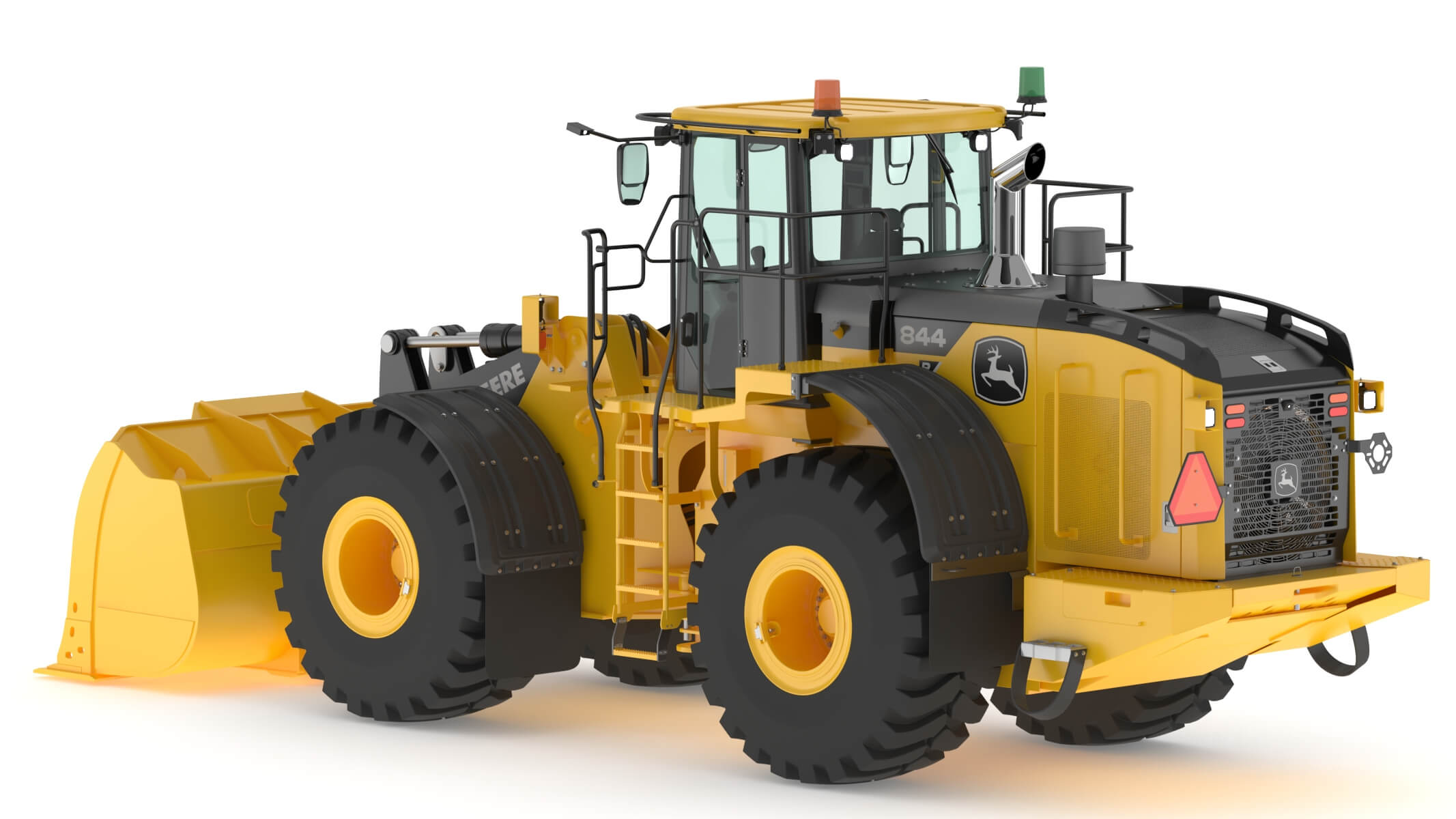 John Deere 844 P-Tier Wheel Loader 3D Model by frezzy