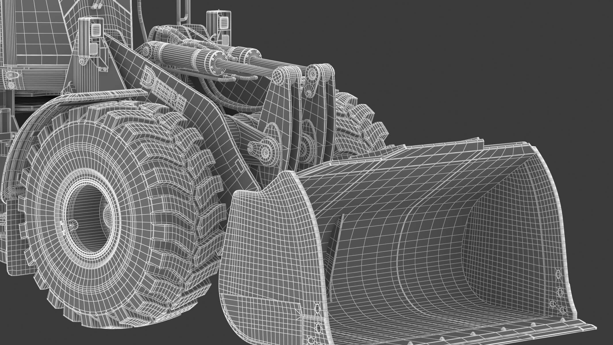 John Deere 844 P-Tier Wheel Loader 3D Model by frezzy