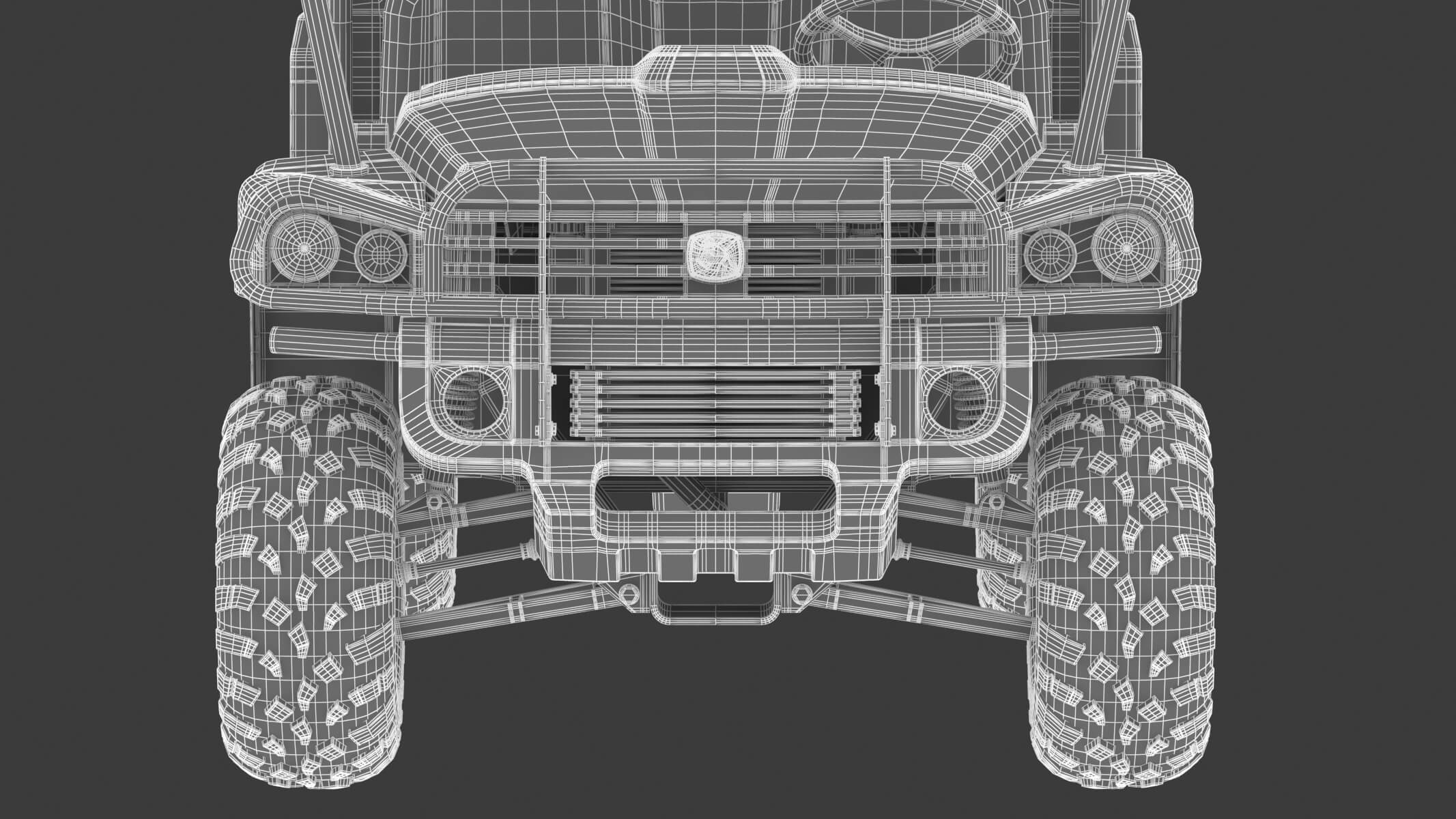 John Deere Hpx615E Utility Vehicle 01 - 3D Model by frezzy