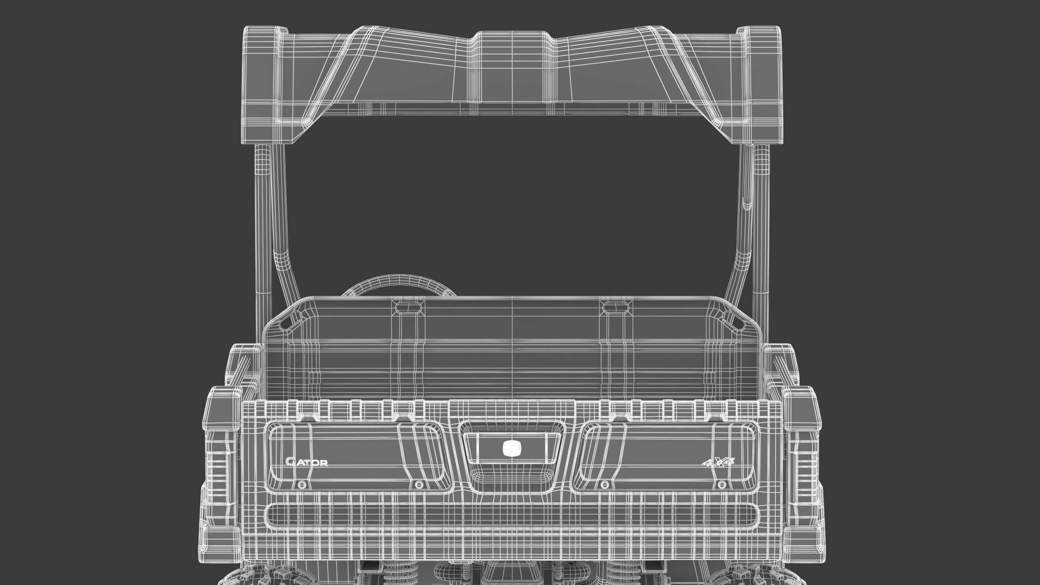 John Deere Hpx615E Utility Vehicle 01 - 3D Model by frezzy