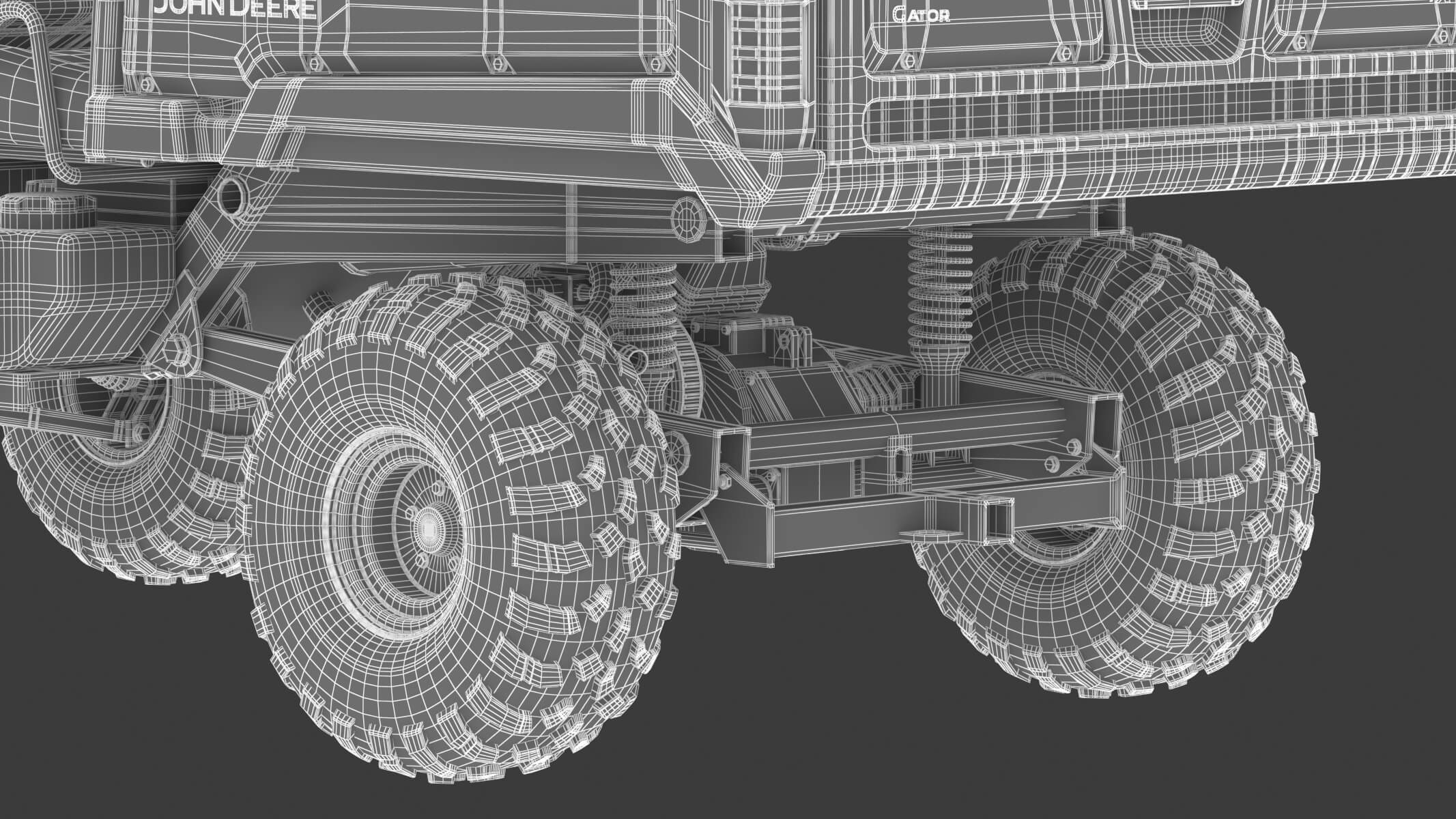 John Deere Hpx615E Utility Vehicle 01 - 3D Model by frezzy