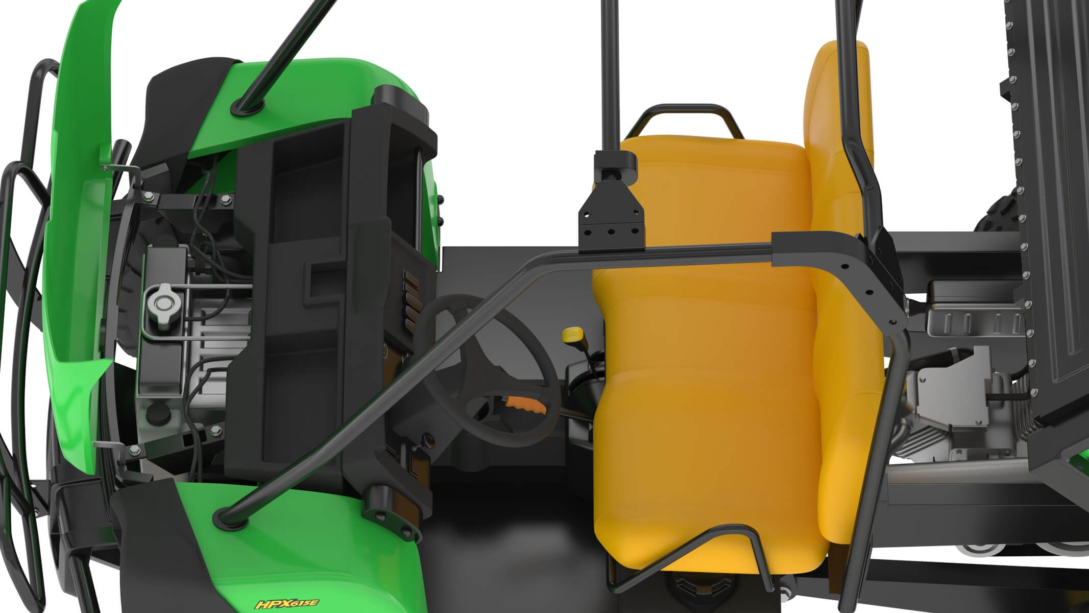 John Deere Hpx615E Utility Vehicle 02 - 3D Model by frezzy