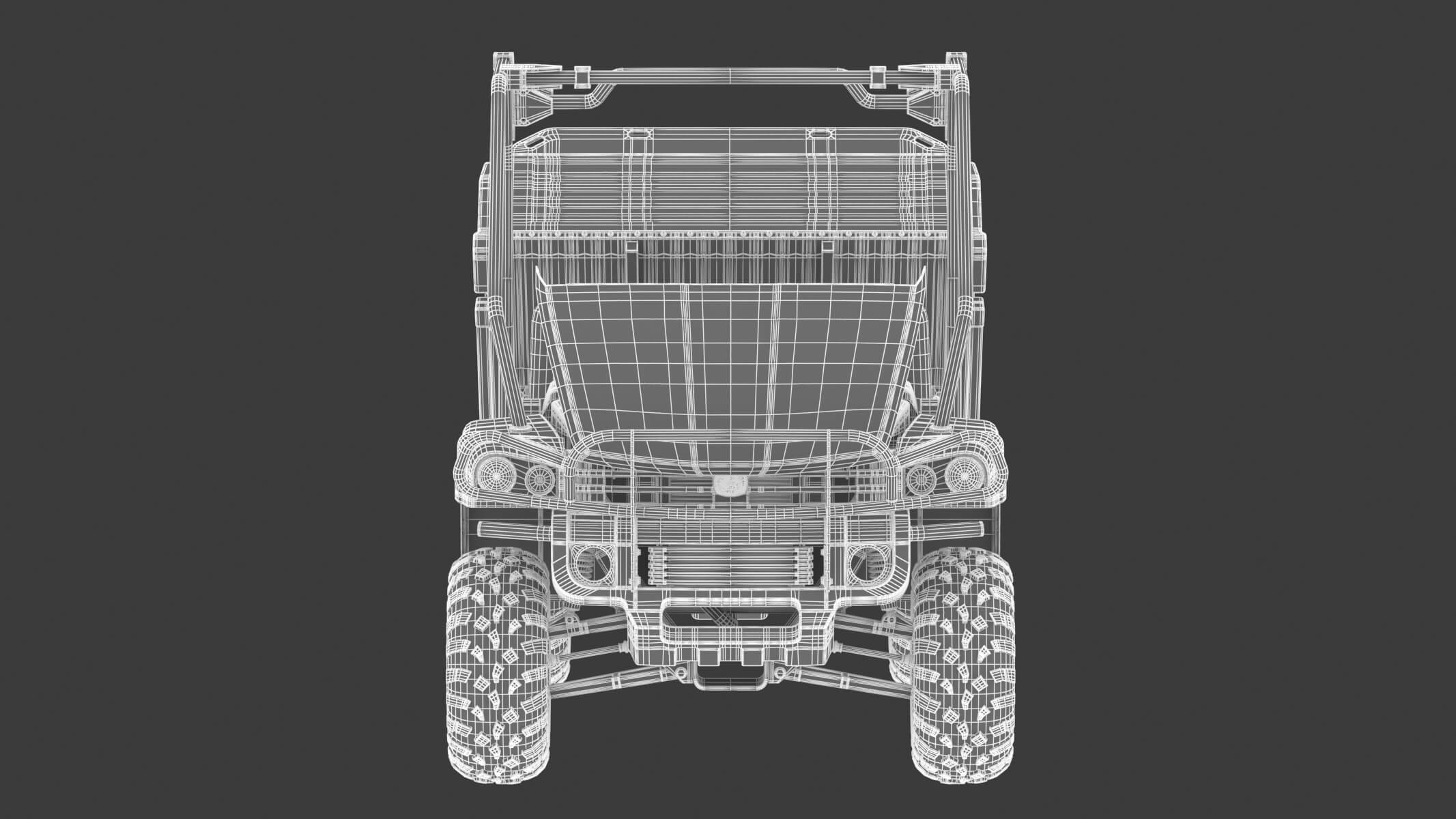 John Deere Hpx615E Utility Vehicle 02 - 3D Model by frezzy