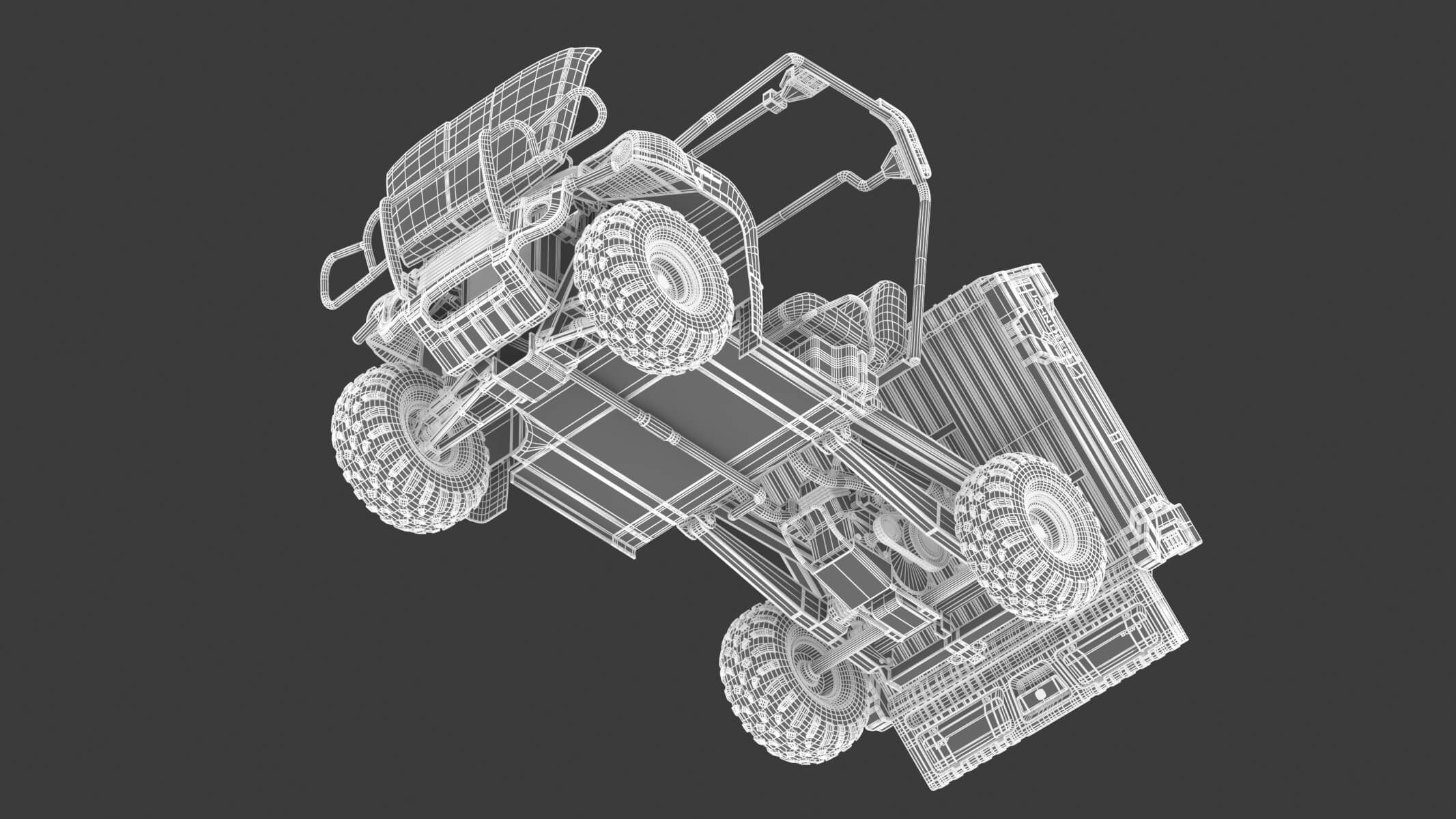 John Deere Hpx615E Utility Vehicle 02 - 3D Model by frezzy